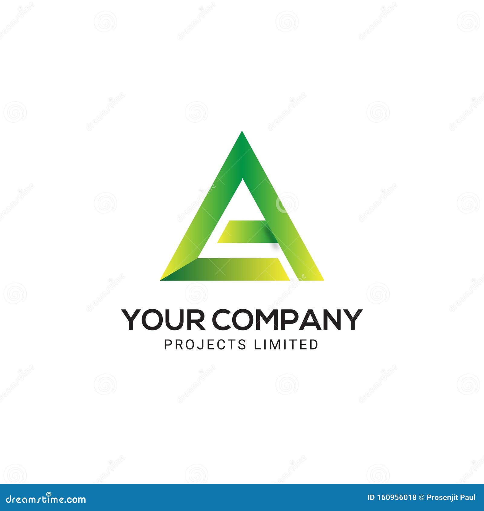 Modern a, Creative a, Abstract a Letter Logo Design Template Stock ...