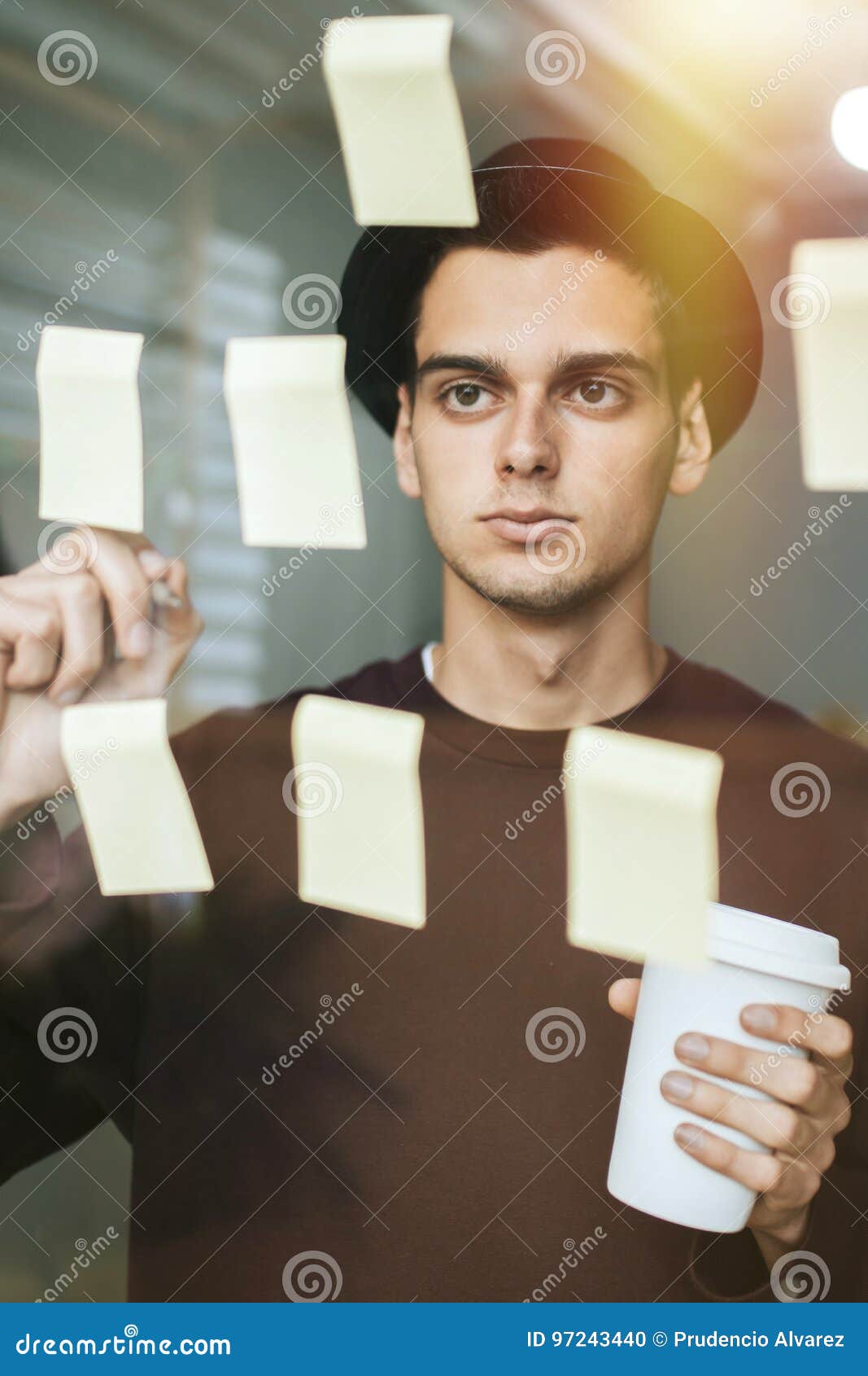Modern and Creative Business Man Stock Photo - Image of creative ...