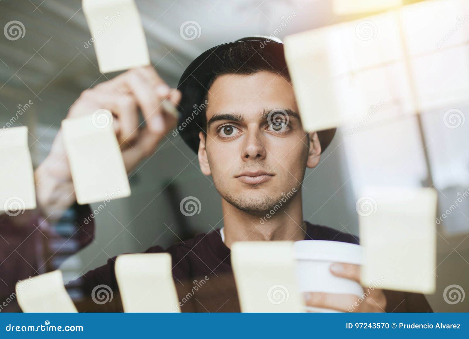 Modern and Creative Business Man Stock Photo - Image of american ...