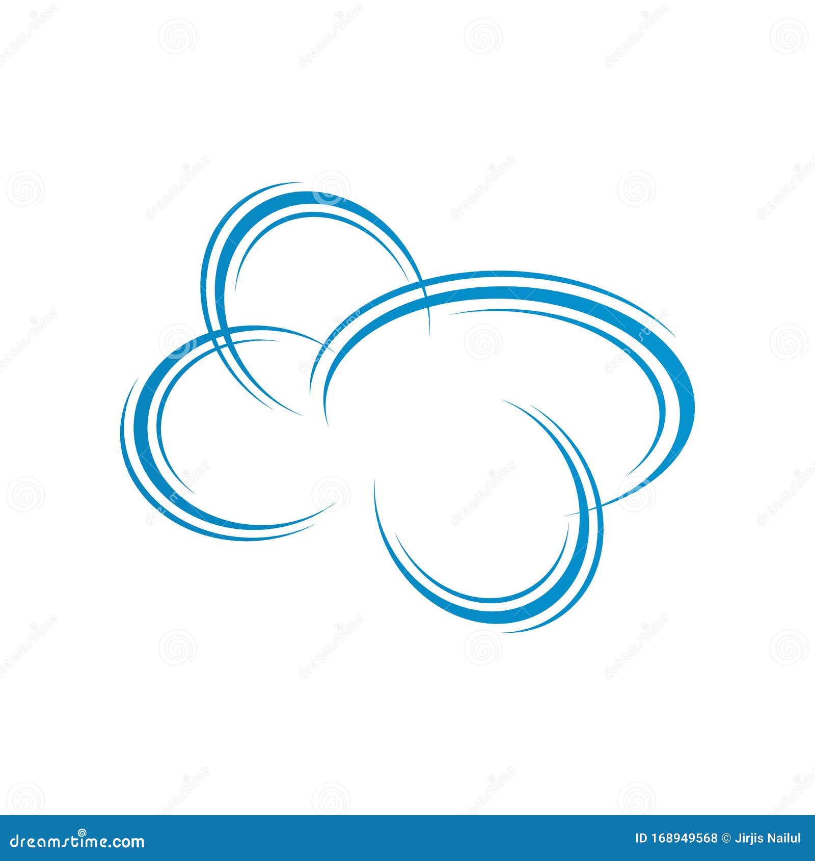Modern Creative Cloud Logo Design Vector Icon Illustration Stock Vector ...