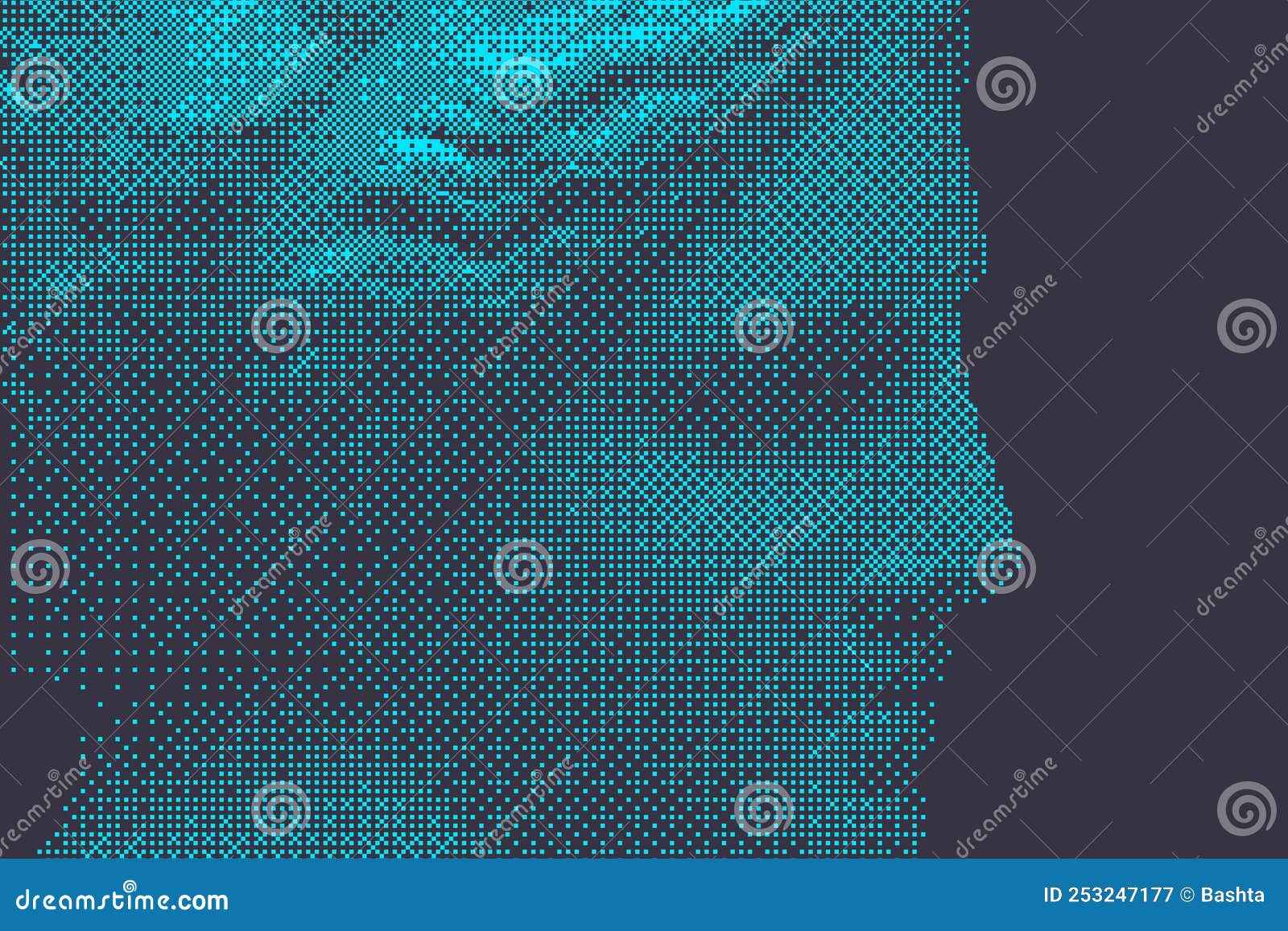 Modern Creative Colored Graphic Sculpture with Dark Background ...