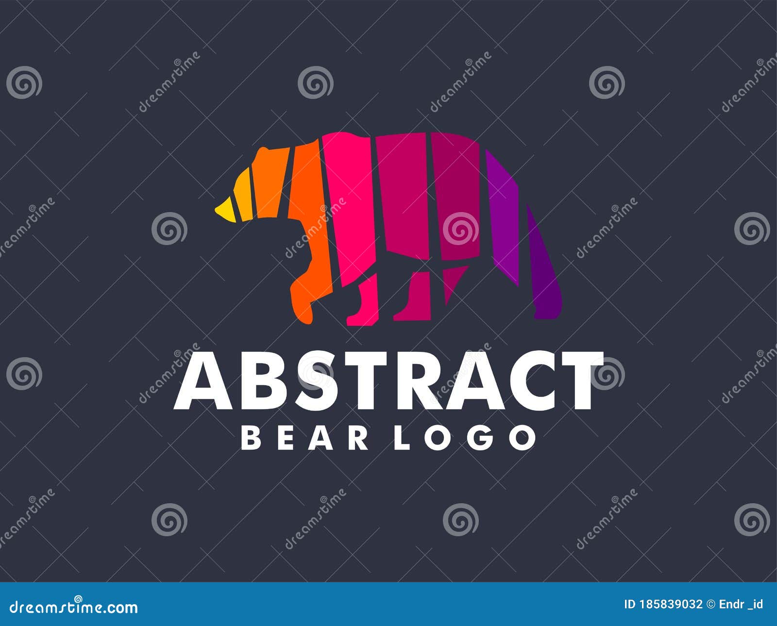Modern Creative Colorful Bear Unique Elegant Logo Design Inspiration ...