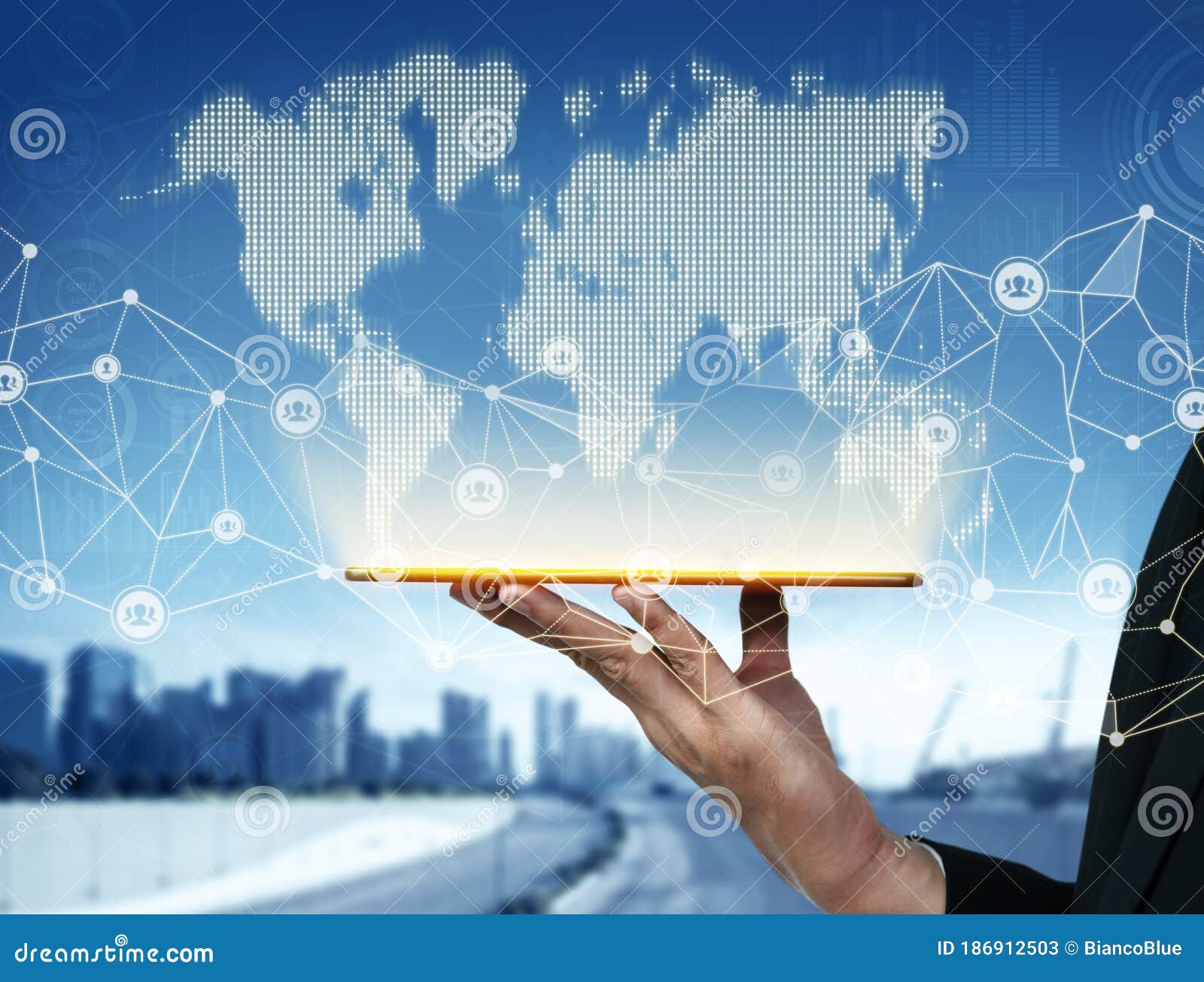 The Modern Creative Communication and Internet Network Connect in Smart ...