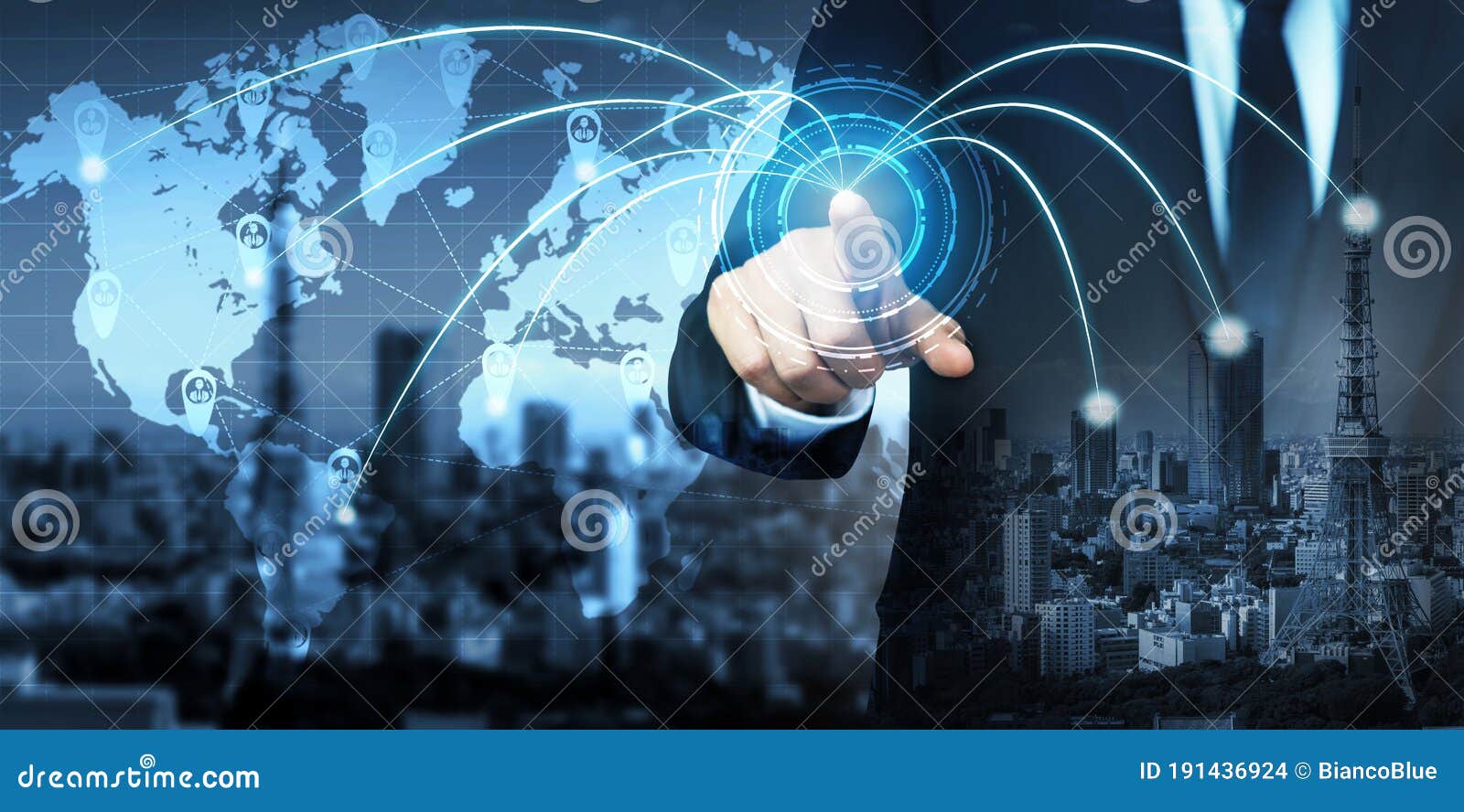 The Modern Creative Communication and Internet Network Connect in Smart ...