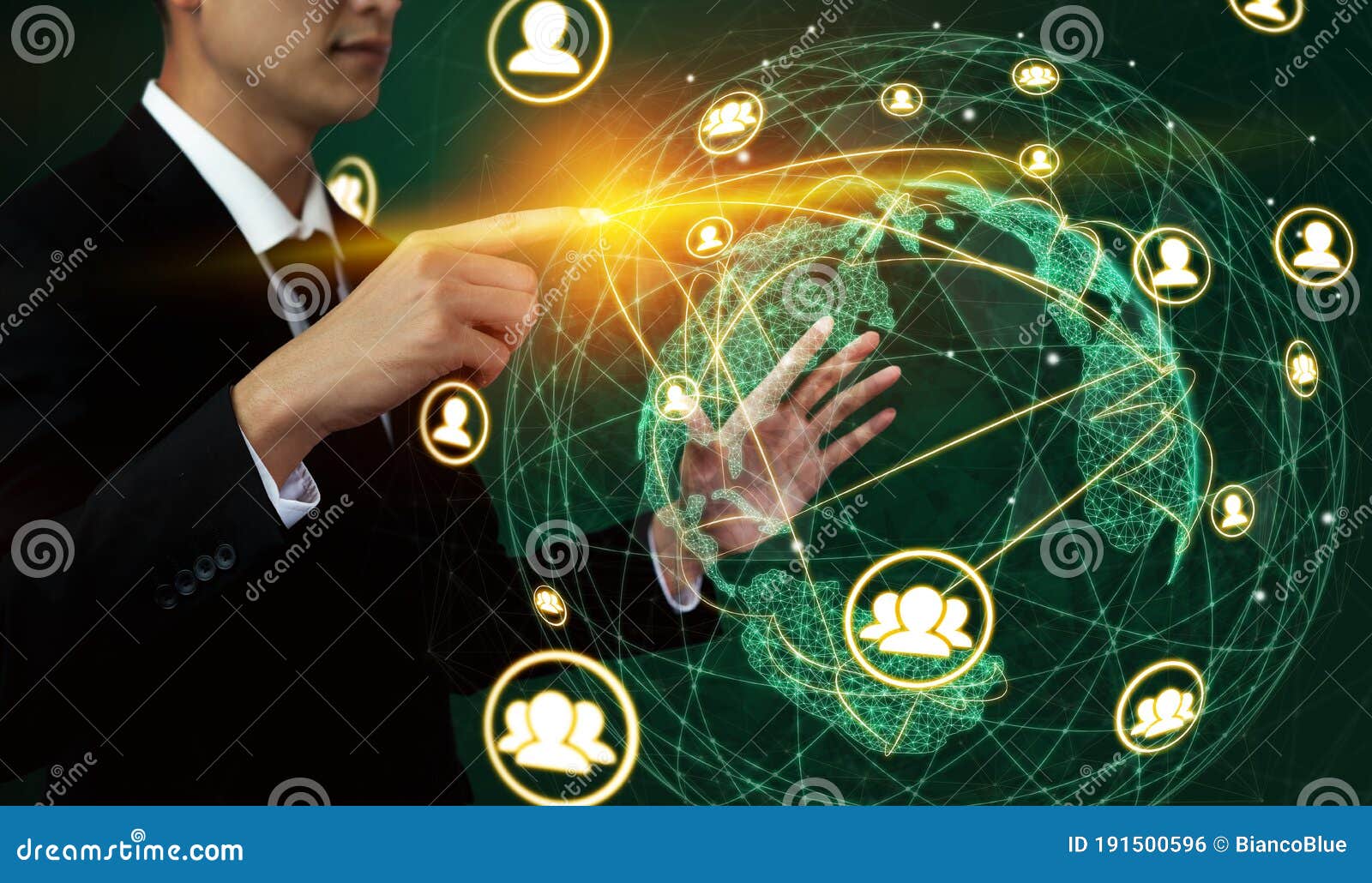 The Modern Creative Communication and Internet Network Connect in Smart ...