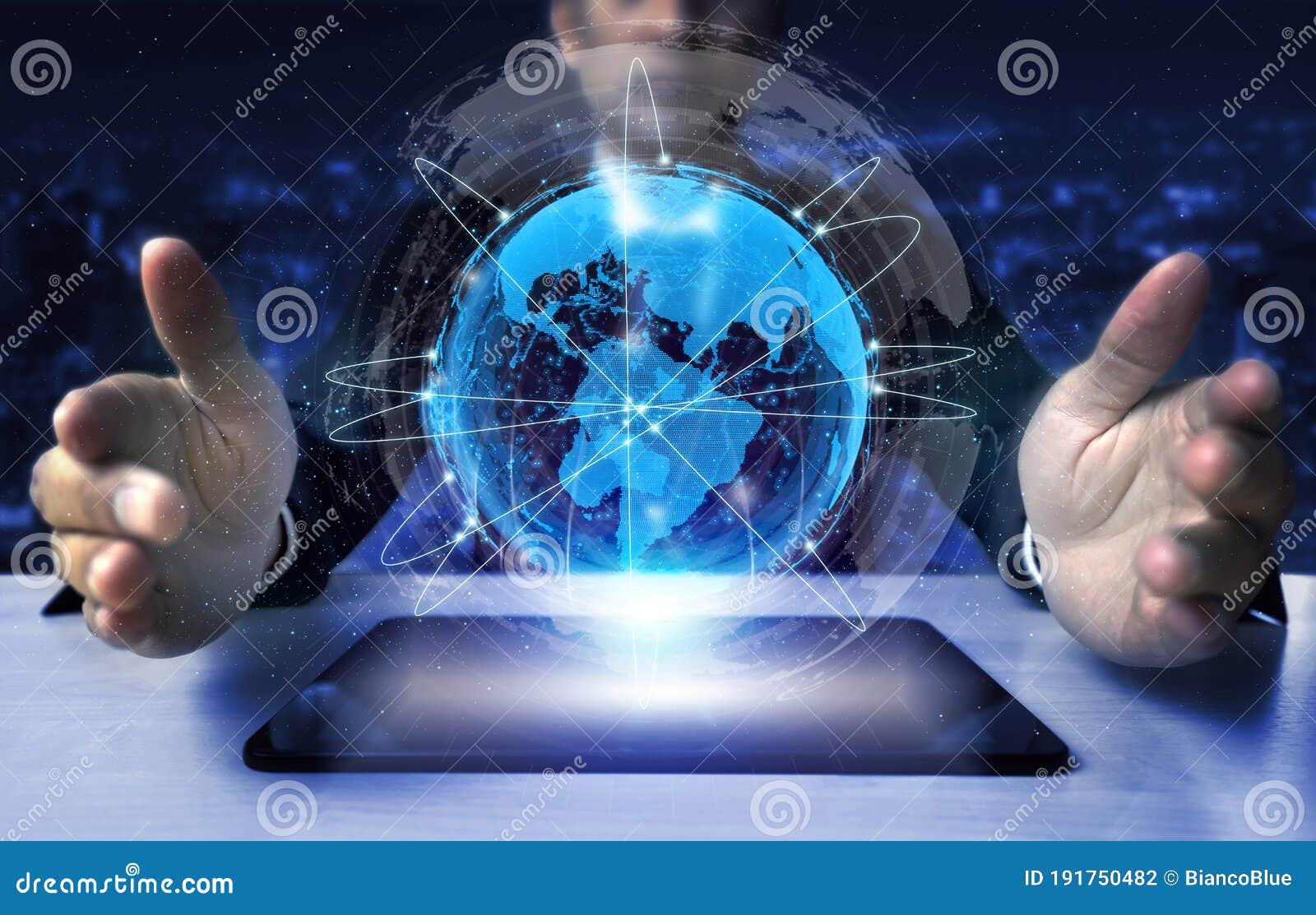 The Modern Creative Communication and Internet Network Connect in Smart ...