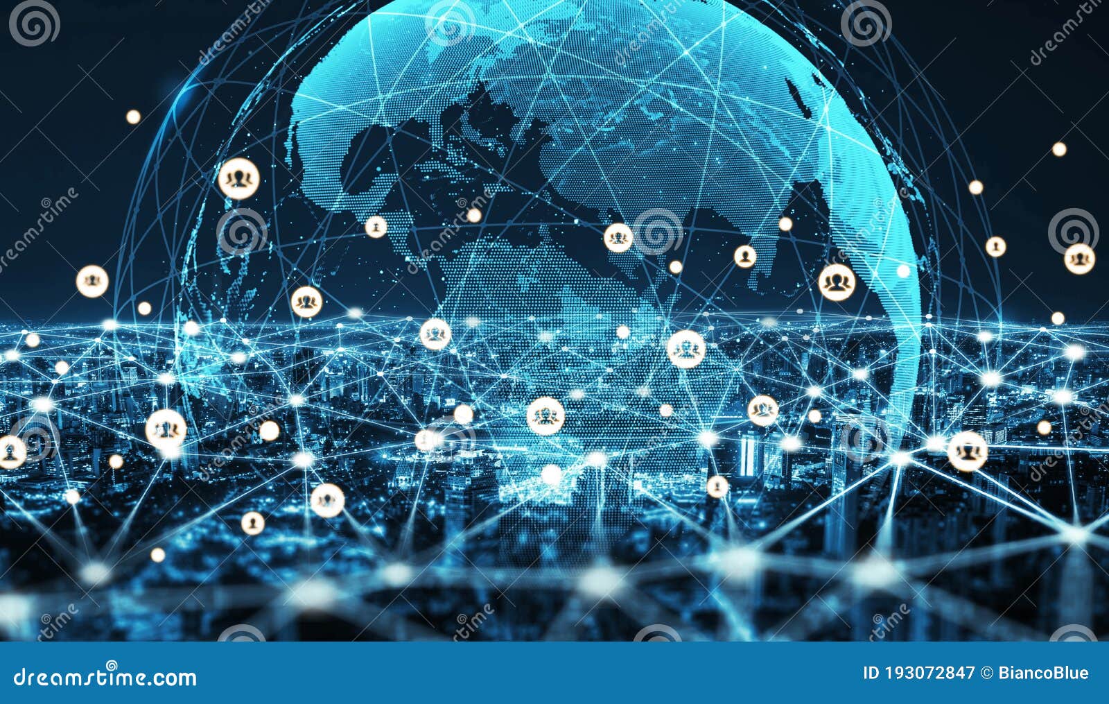 The Modern Creative Communication and Internet Network Connect in Smart ...