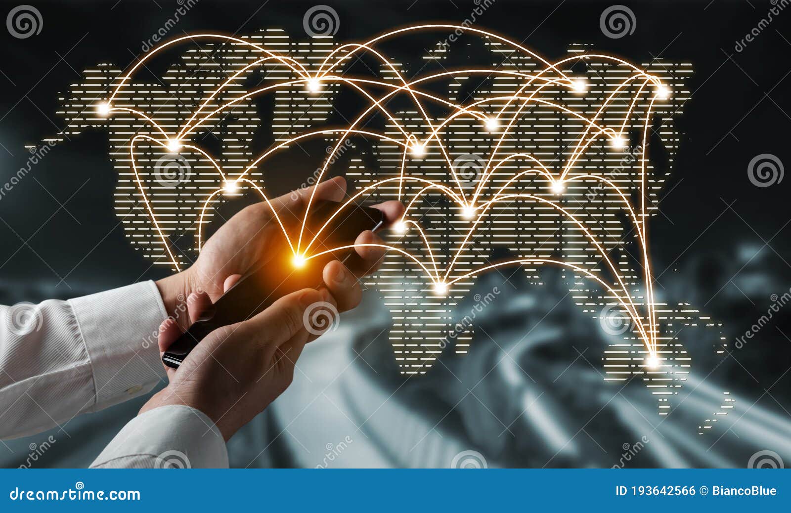 The Modern Creative Communication and Internet Network Connect in Smart ...