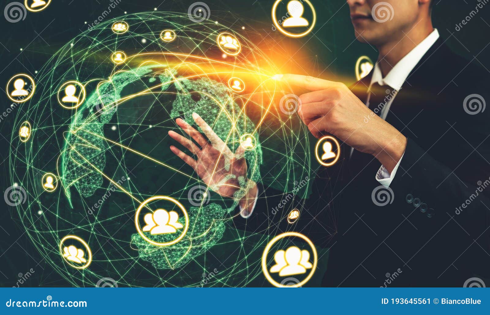 The Modern Creative Communication and Internet Network Connect in Smart ...