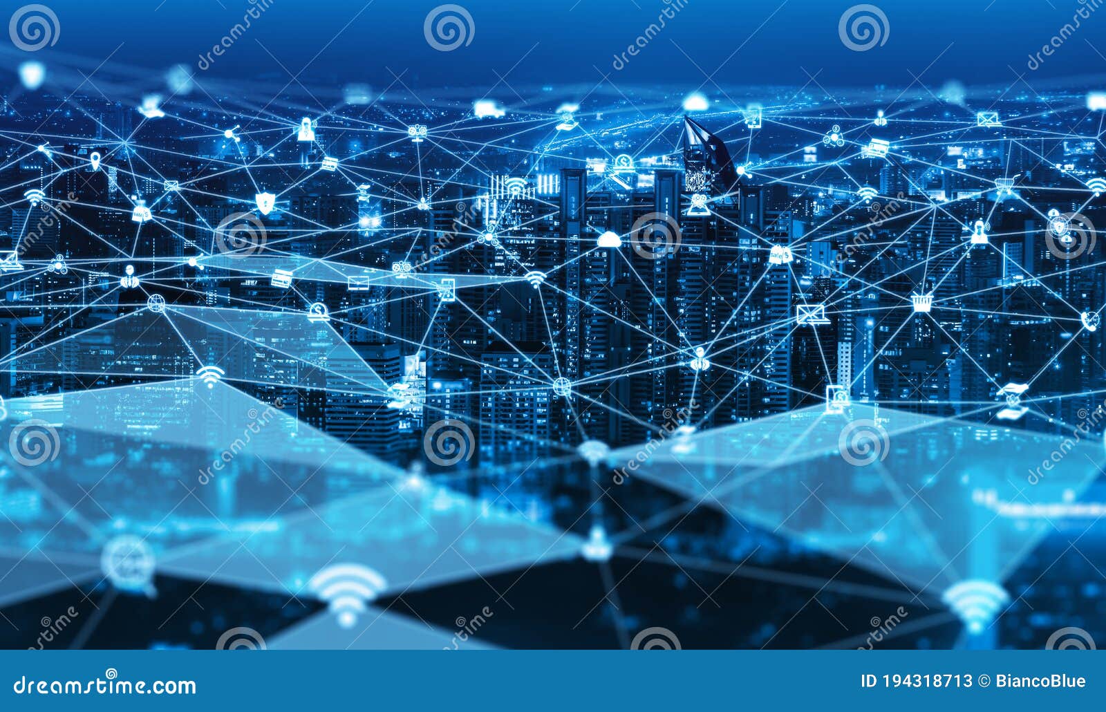 The Modern Creative Communication and Internet Network Connect in Smart ...