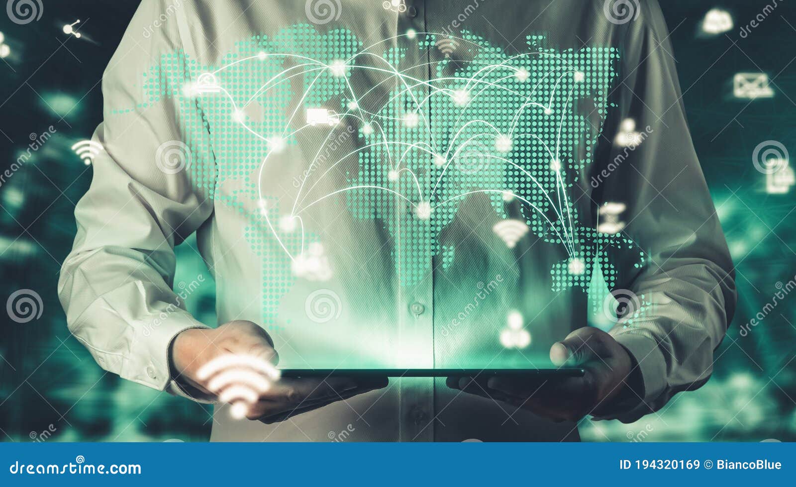 The Modern Creative Communication and Internet Network Connect in Smart ...