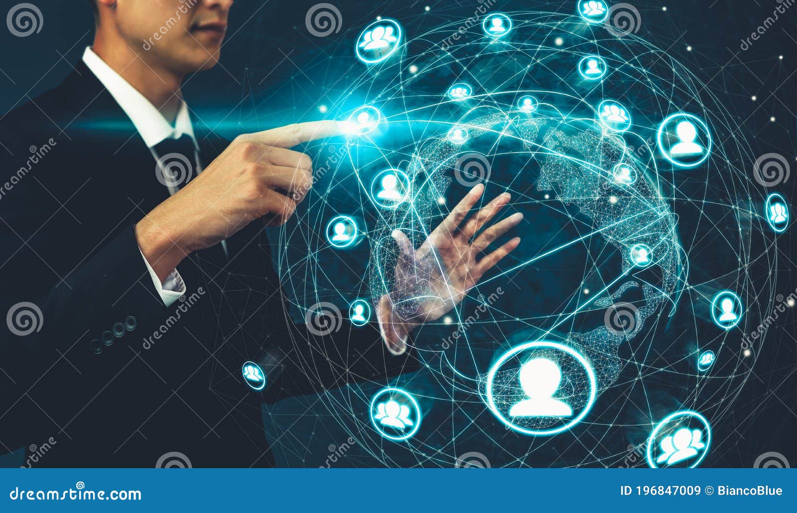 The Modern Creative Communication and Internet Network Connect in Smart ...