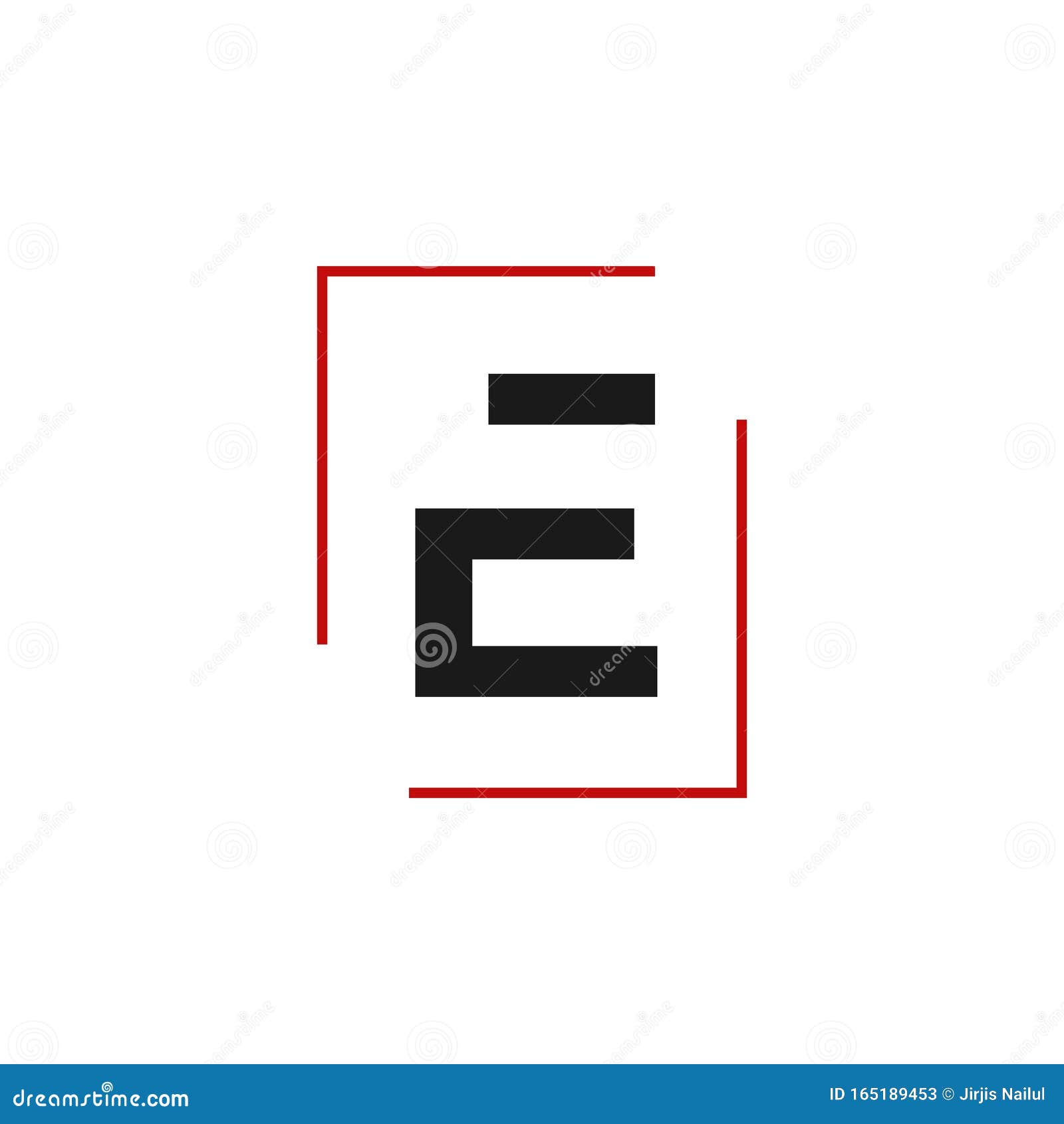 Modern Creative E Initial Letter E Logo Graphic Concept Vector Icon ...