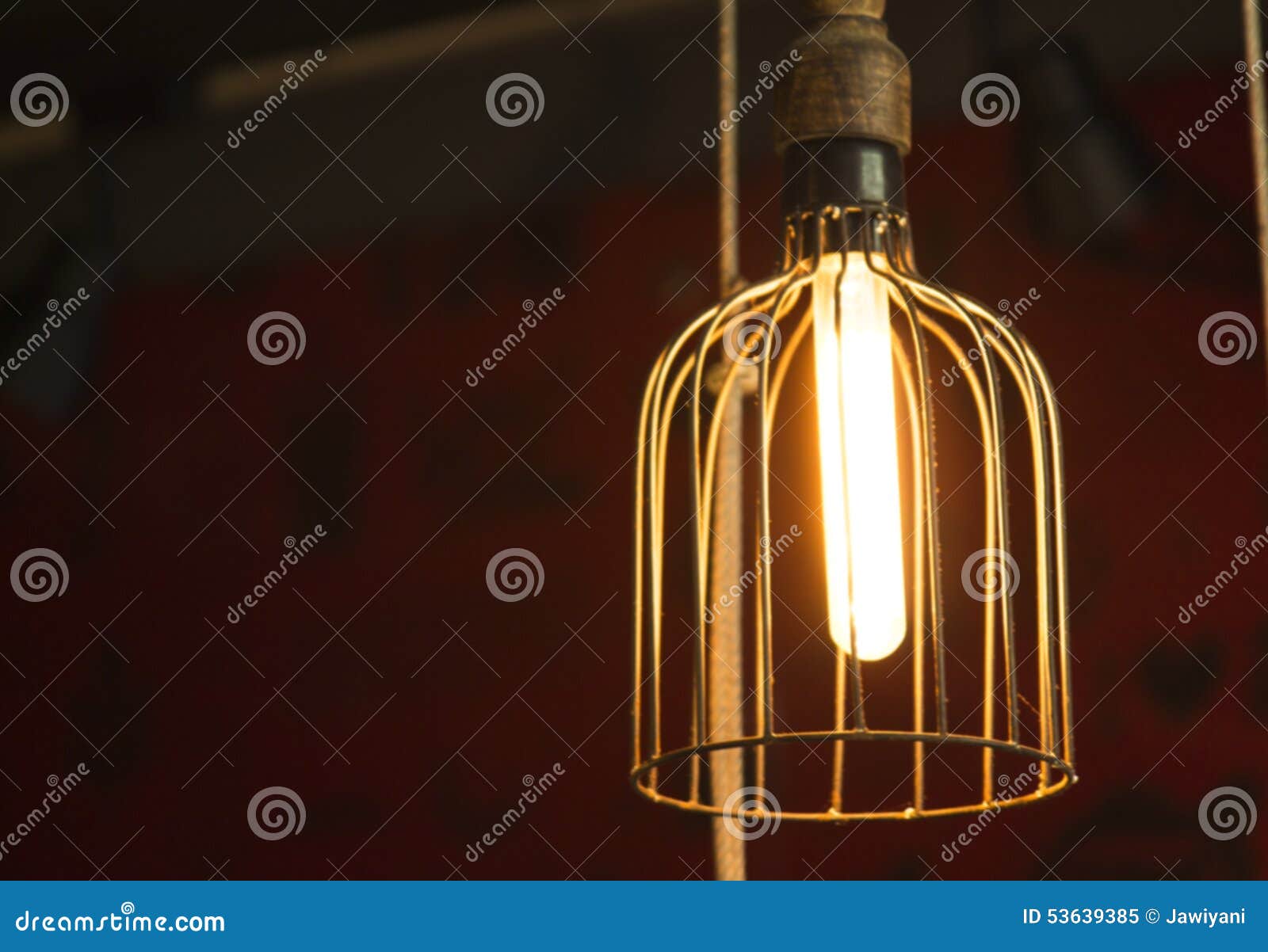 Modern Creative Hanging Light Stock Image - Image of electricity ...