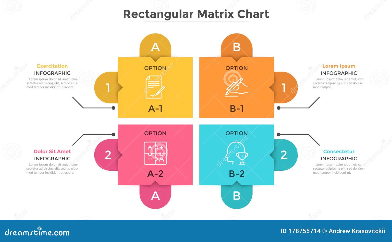 Modern Creative Infographic Template Stock Vector - Illustration of ...