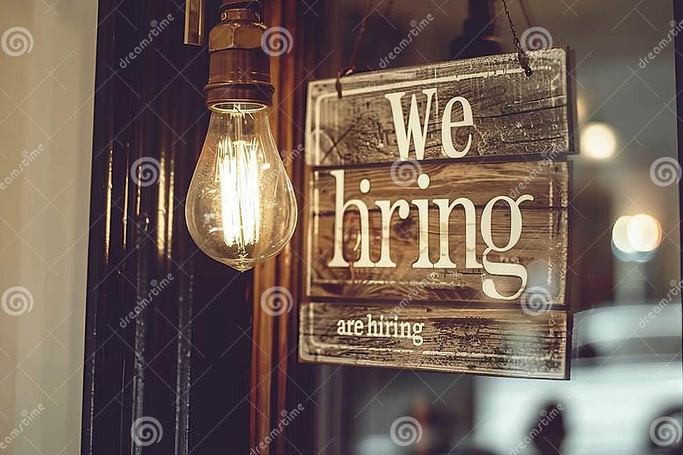 Modern Creative Job Application Poster for 2024 Featuring we are Hiring ...