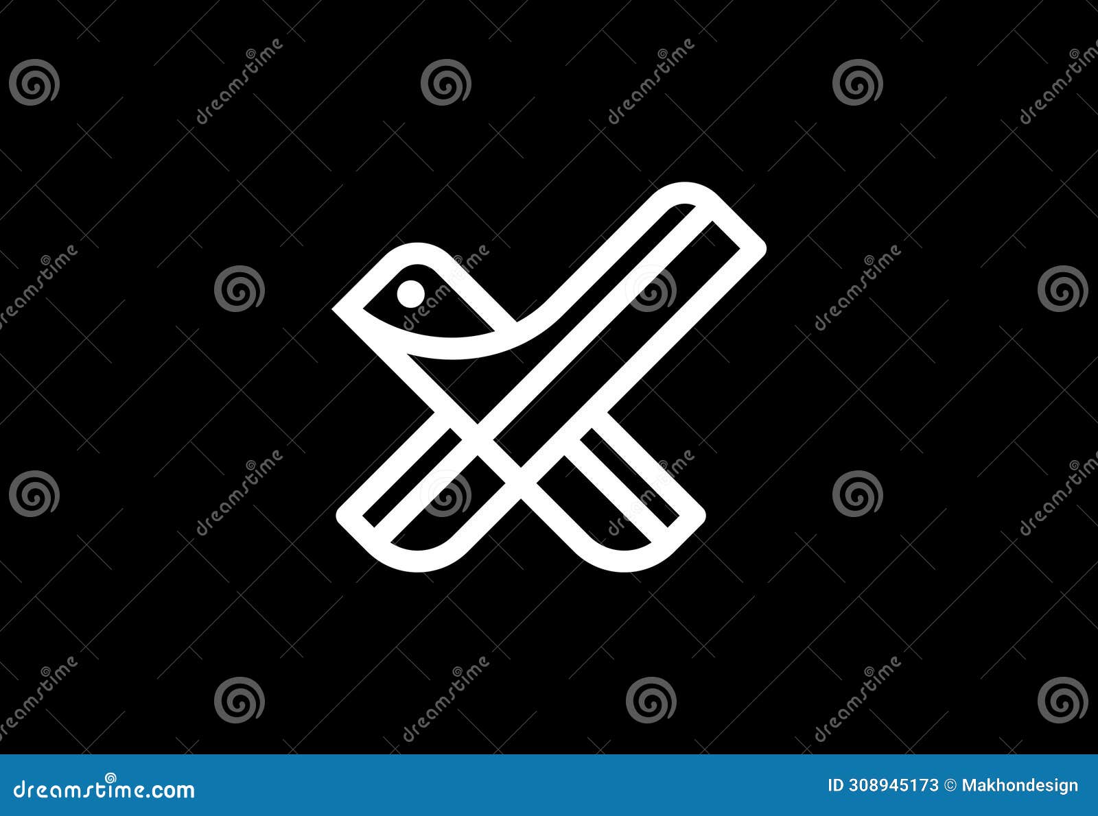 Modern Creative Letter X Logo Design Vector Illustration Stock Vector ...