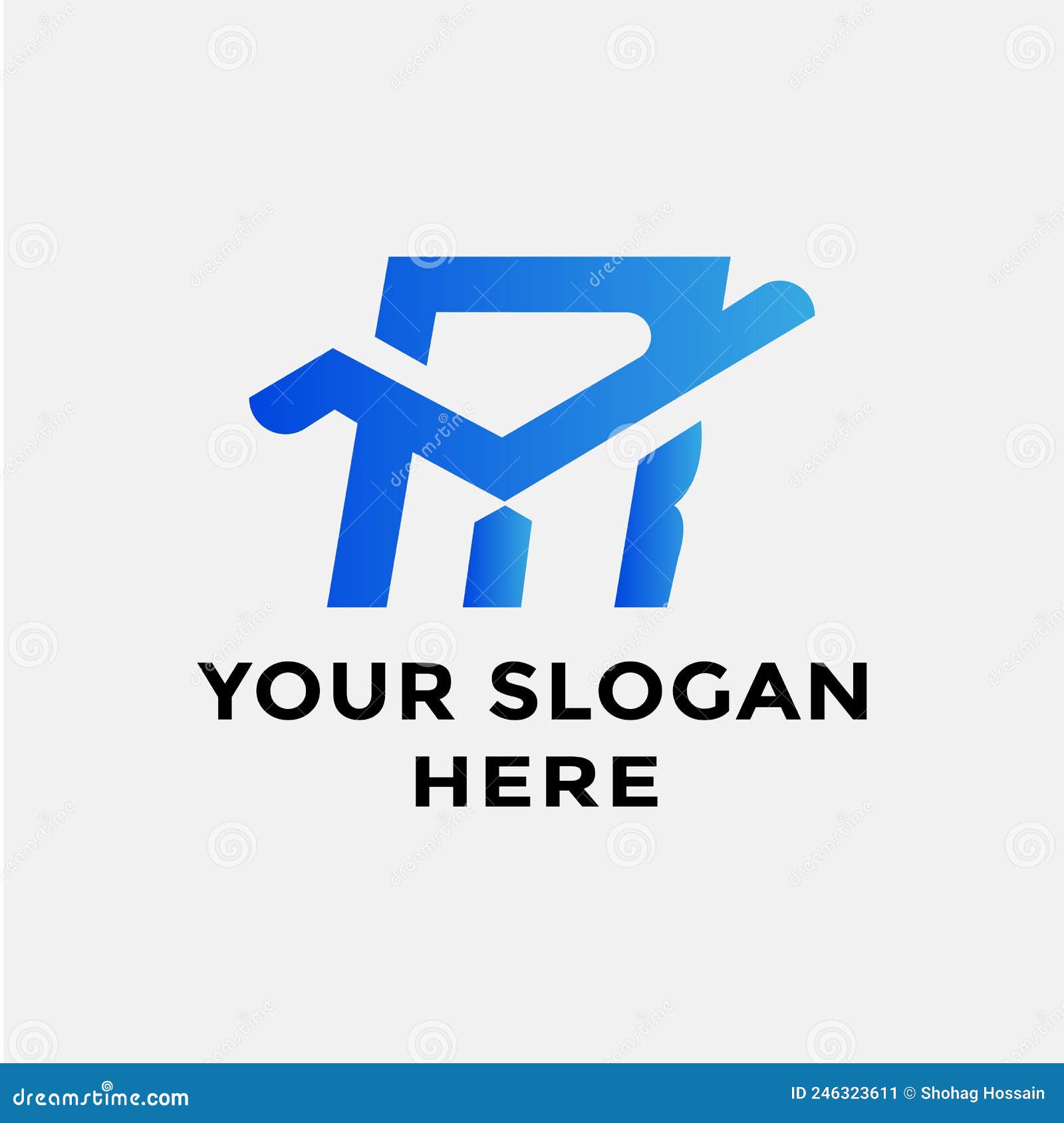 Modern Creative Logo Design Stock Vector - Illustration of signs, arrow ...