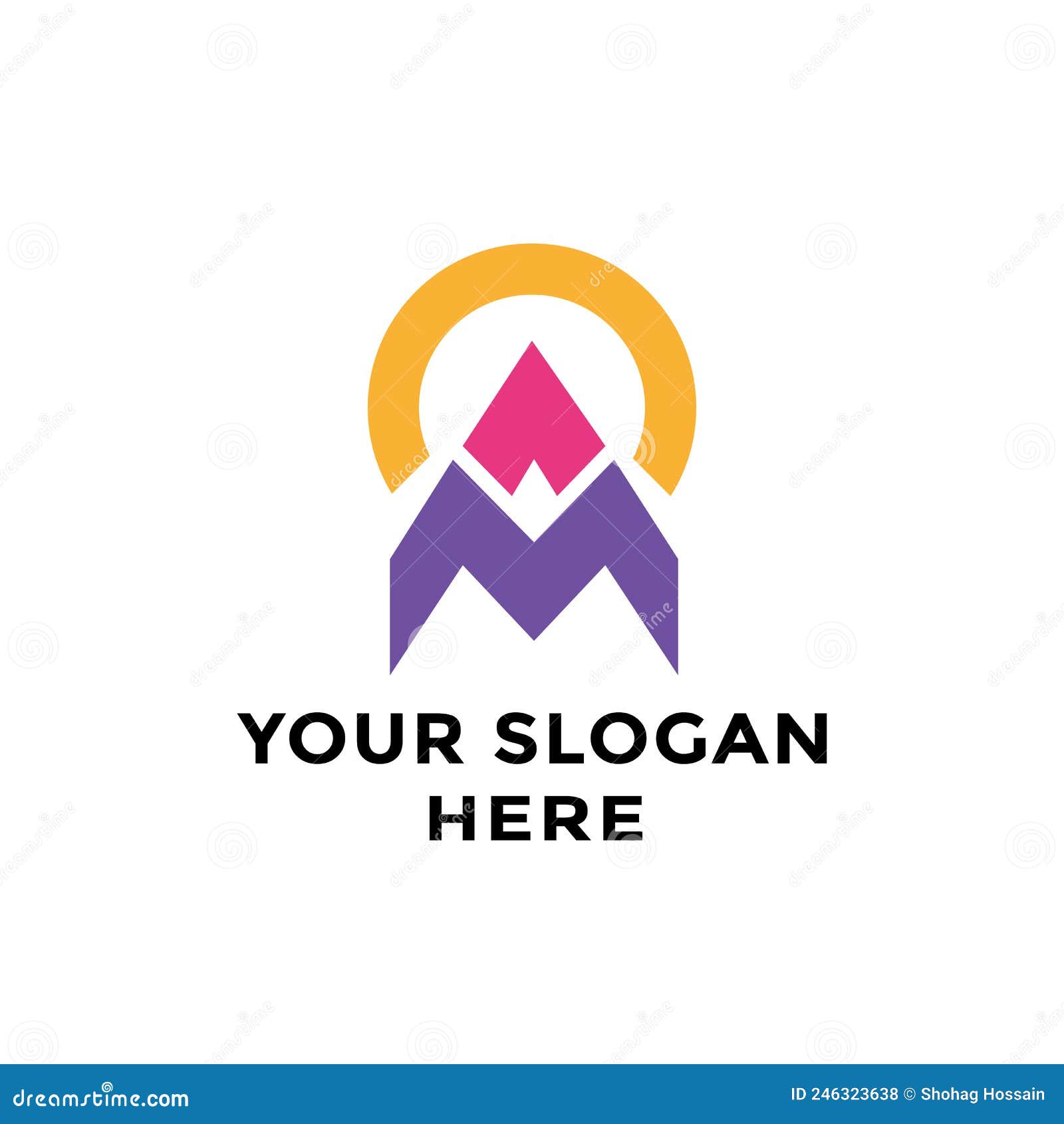 Modern Creative Logo Design Stock Vector - Illustration of text, arrow ...