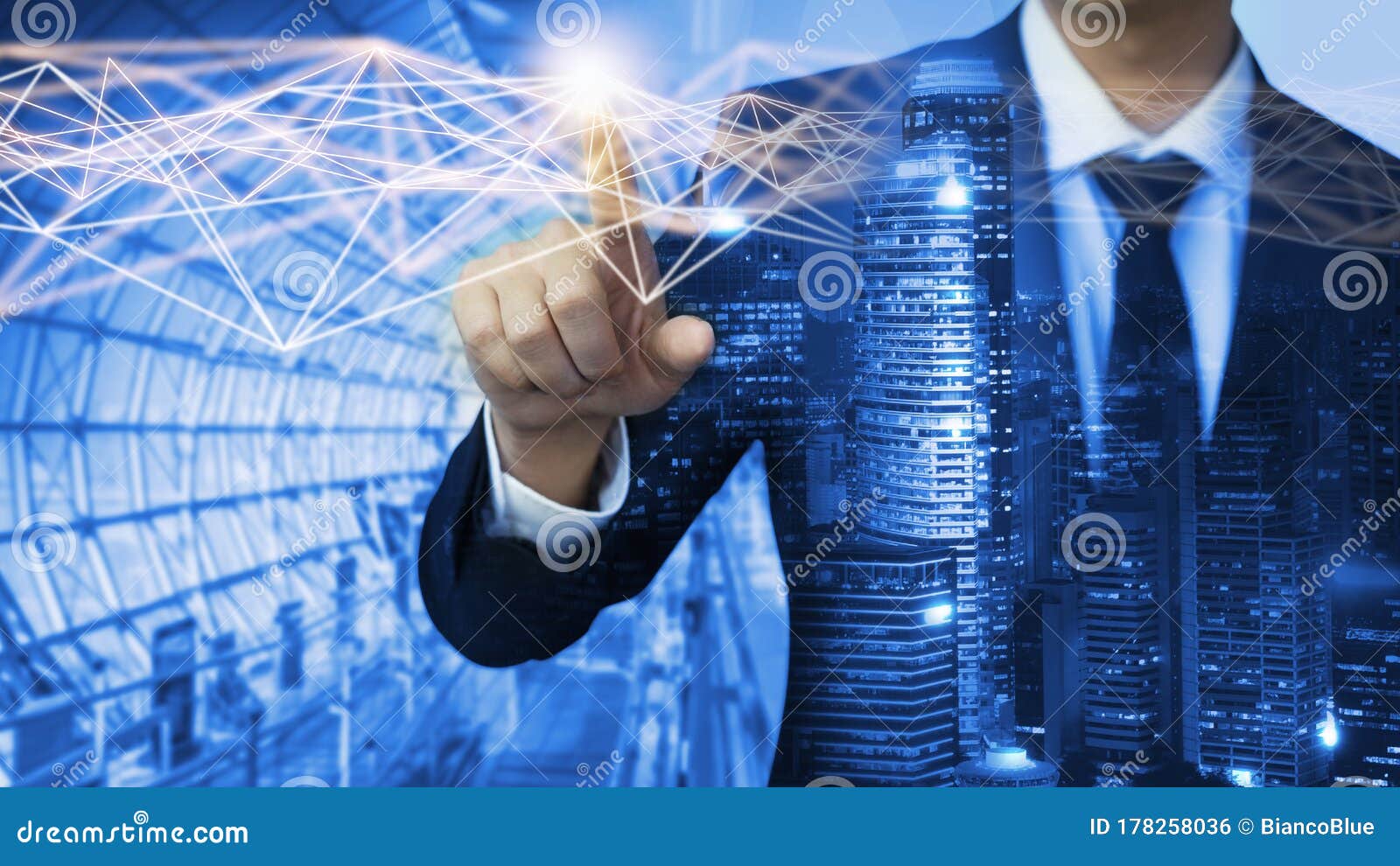 Modern Creative Telecommunication and Internet Network Connect in Smart ...