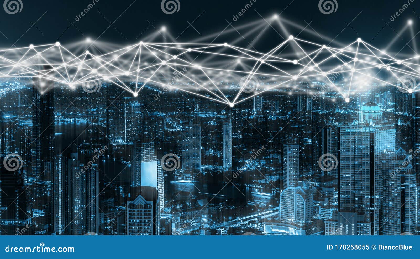 Modern Creative Telecommunication and Internet Network Connect in Smart ...
