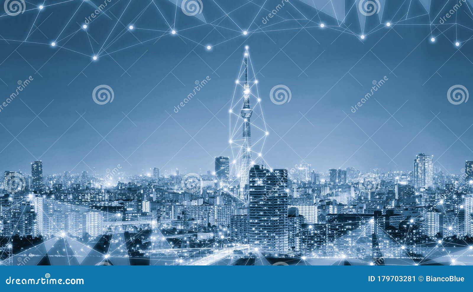 Modern Creative Telecommunication and Internet Network Connect in Smart ...