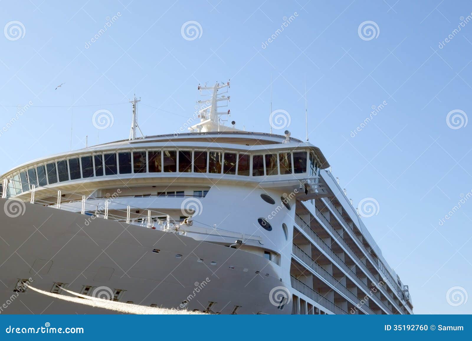 Modern cruise ship stock photo. Image of long, passenger - 35192760