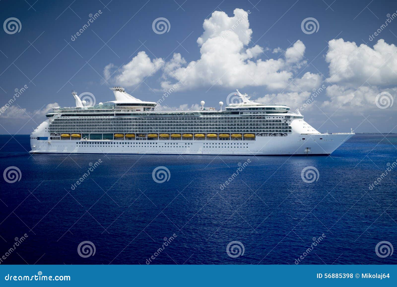 Modern cruise ship stock photo. Image of tourism, holiday - 56885398