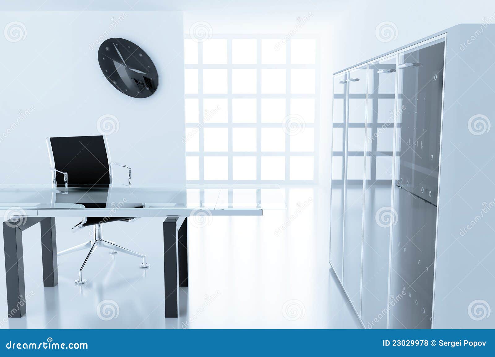 A Modern Cubicle Design Photo Realistic Illustration - Generative AI ...