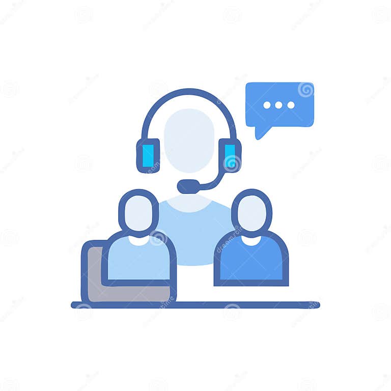 Modern Customer Support Logo Design Stock Illustration - Illustration ...