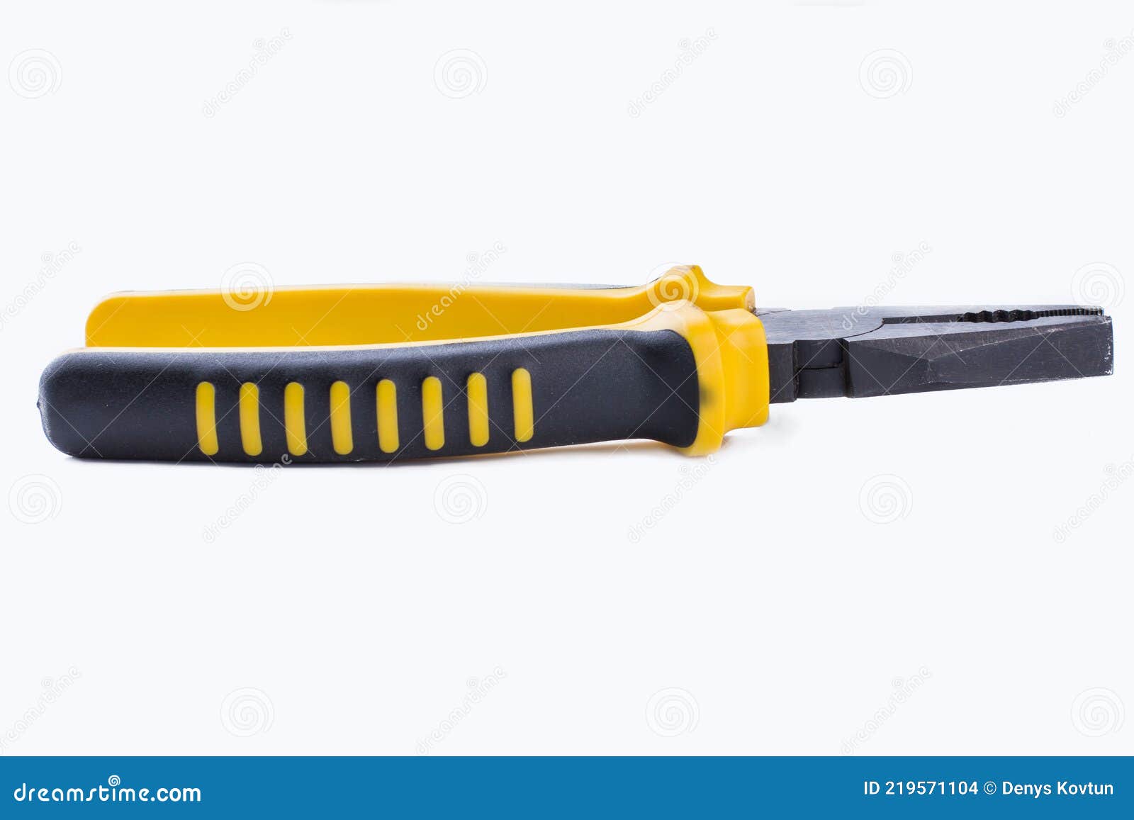 Modern Cutting Pliers, Side View. Space for Text Stock Photo - Image of ...