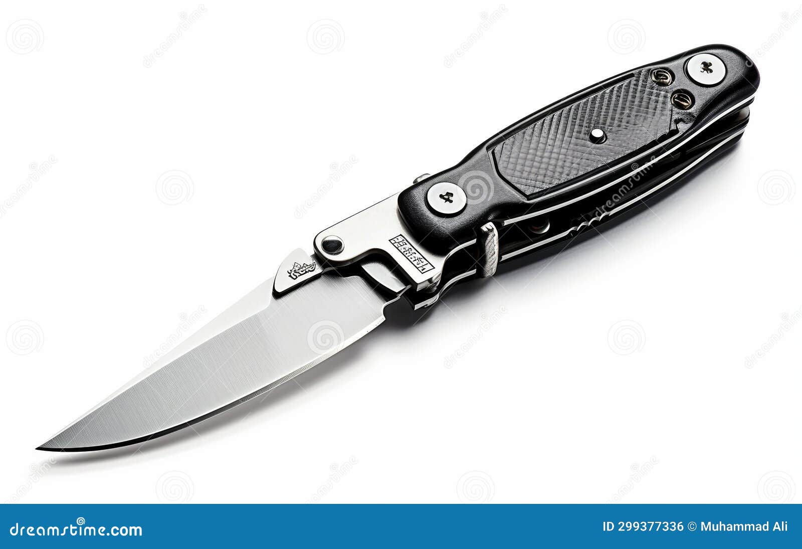Modern Cutting Tool on White Background Stock Photo - Image of dwelling ...