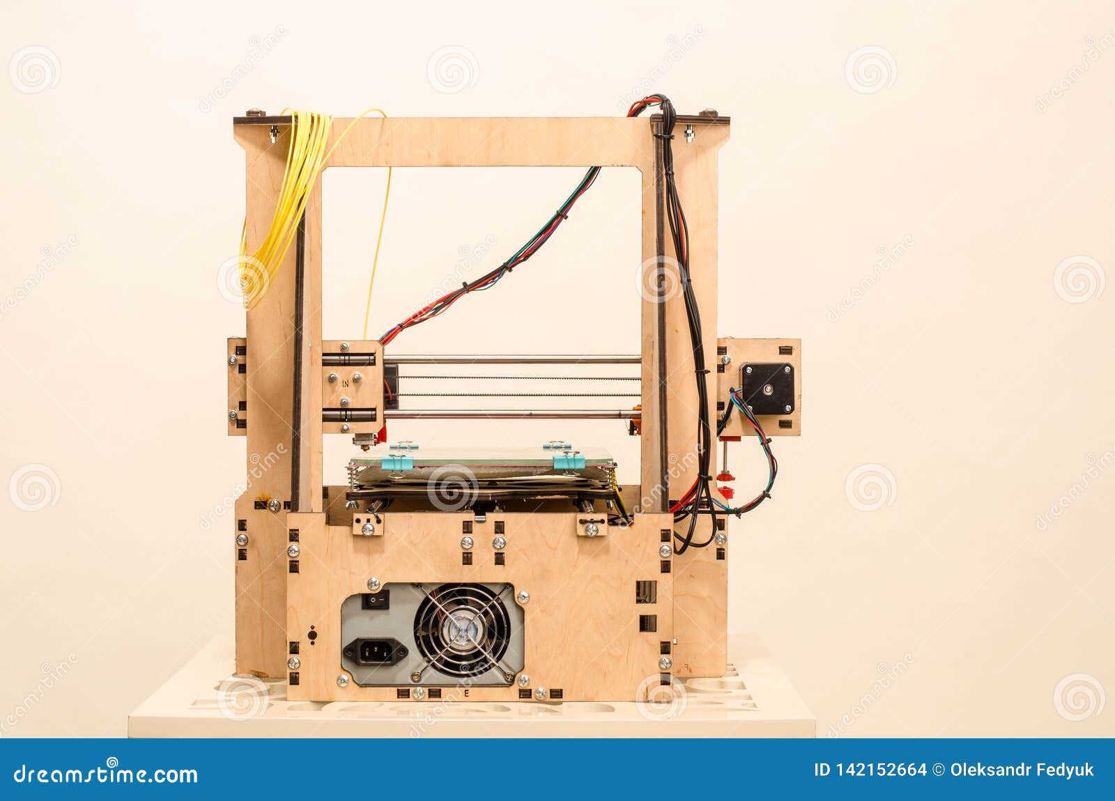 Modern 3D Printer Printing Figure Close-up Macro Stock Photo - Image of ...