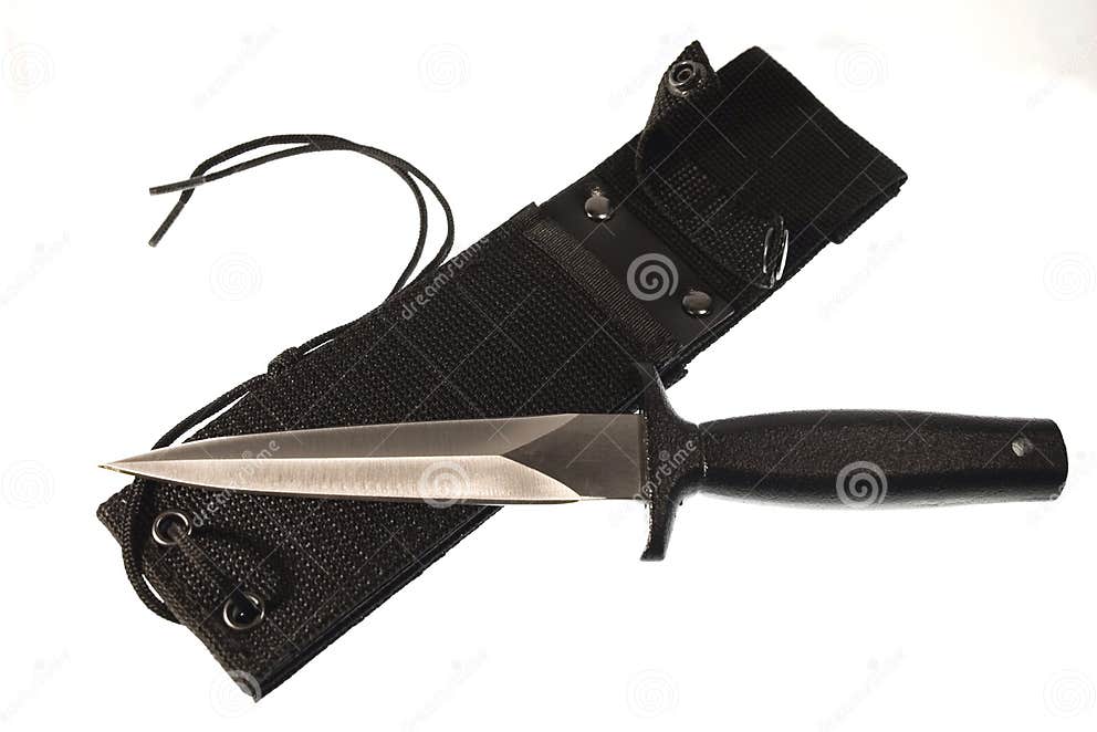Modern dagger stock image. Image of fight, white, arms - 11312779