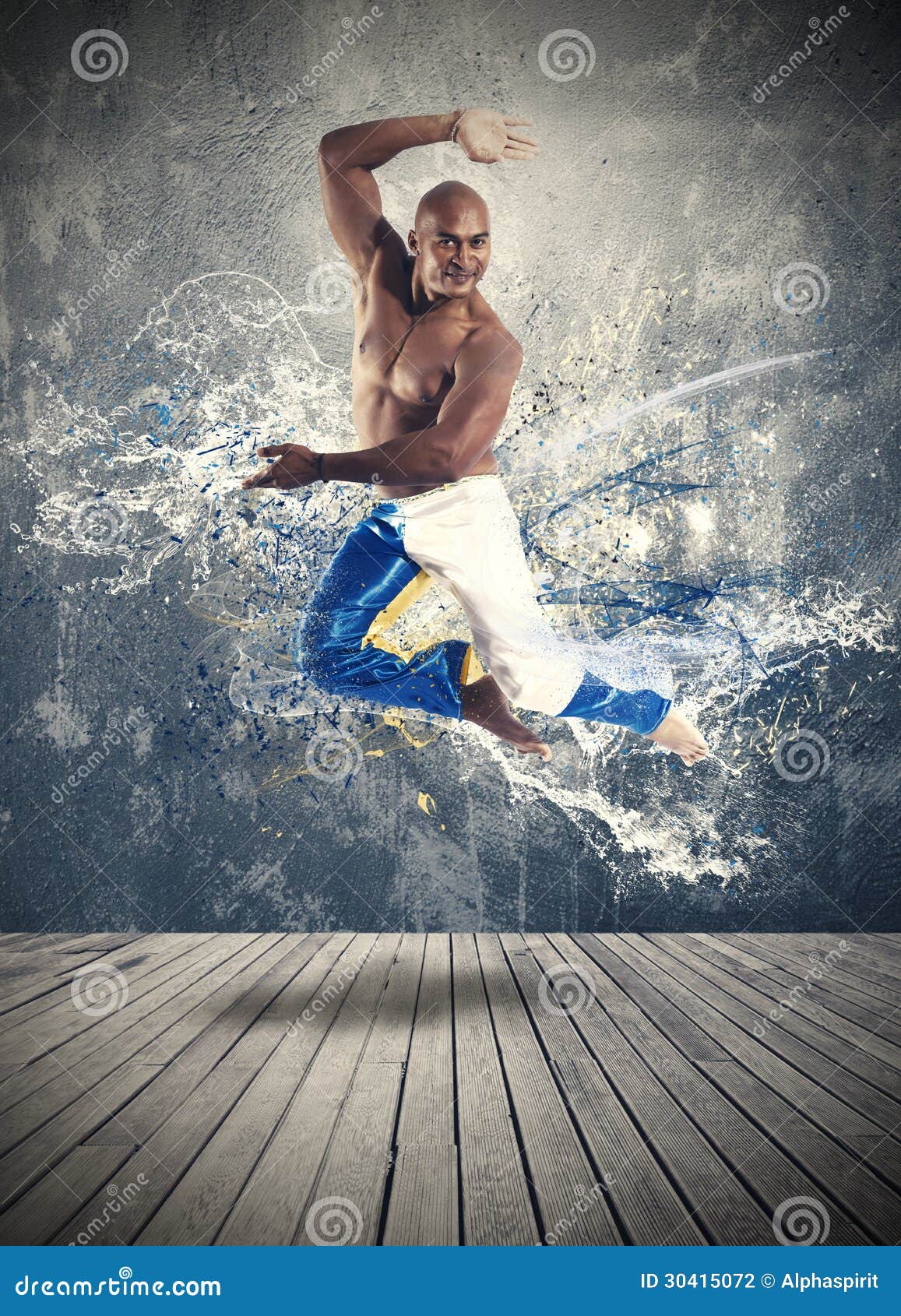 Modern dance stock photo. Image of enjoy, abstract, jumper - 30415072