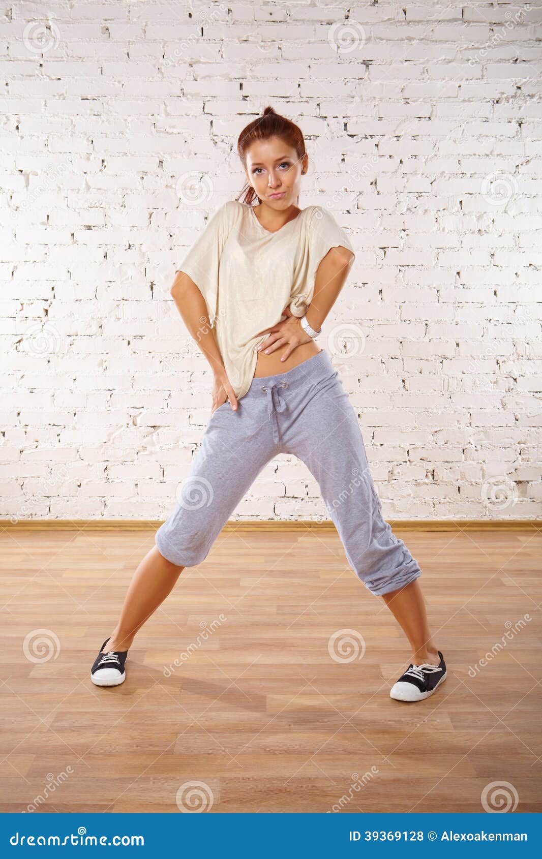 Modern dance poses. stock photo. Image of fitness, face - 39369128