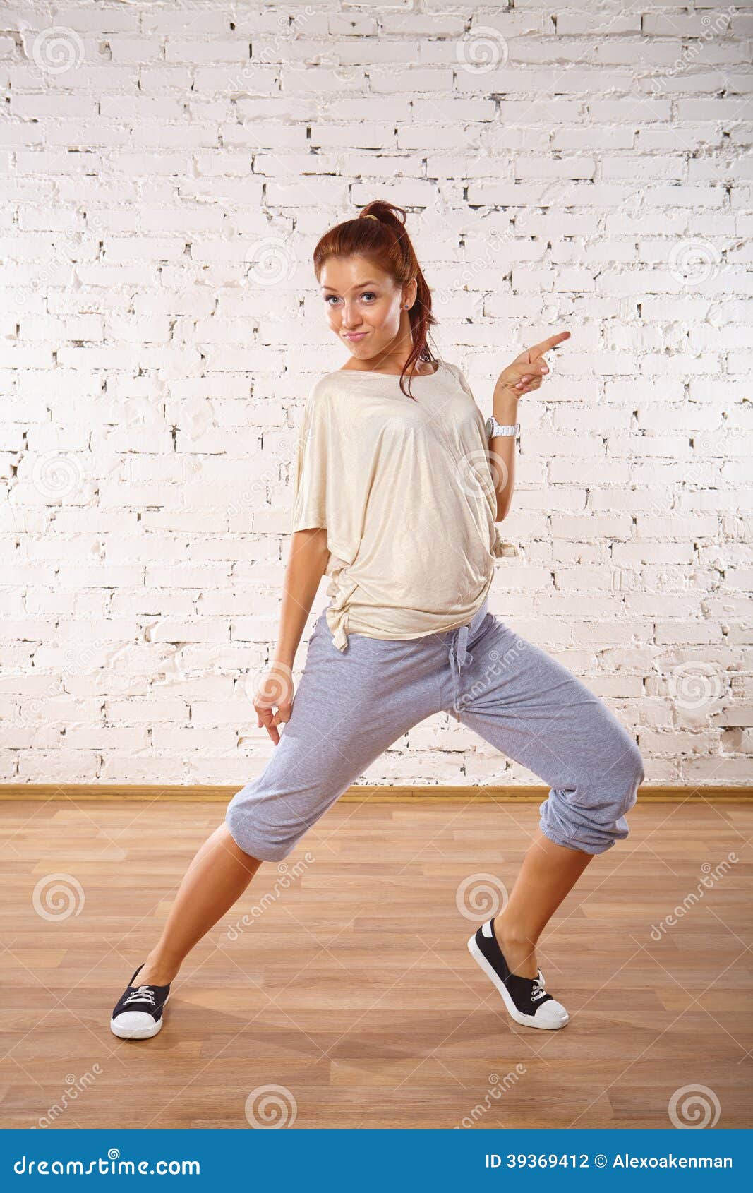 Modern dance poses. stock photo. Image of sport, fitness - 39369412