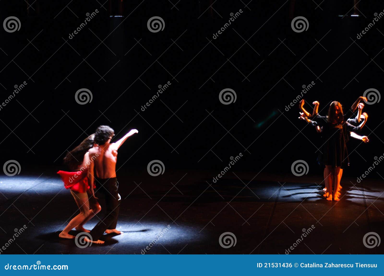 Modern Dance Show- Adam and Eve Editorial Photo - Image of dancers ...