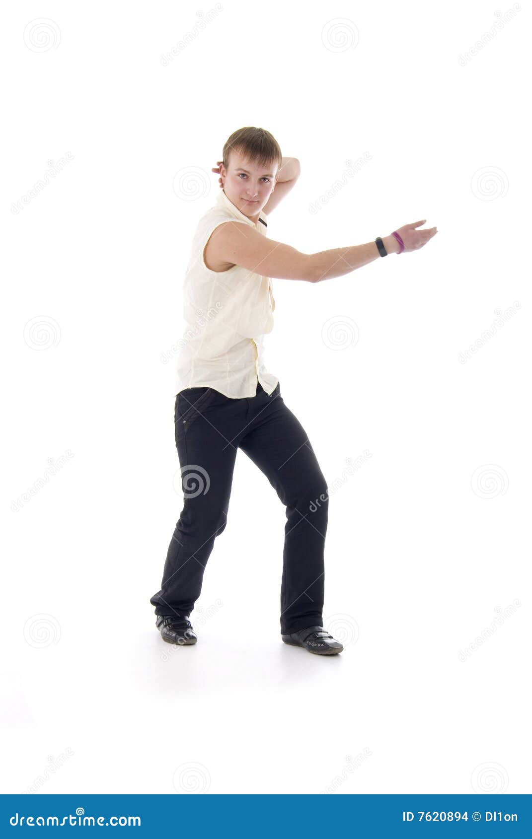 Modern Dance Young Man stock photo. Image of build, attractive - 7620894