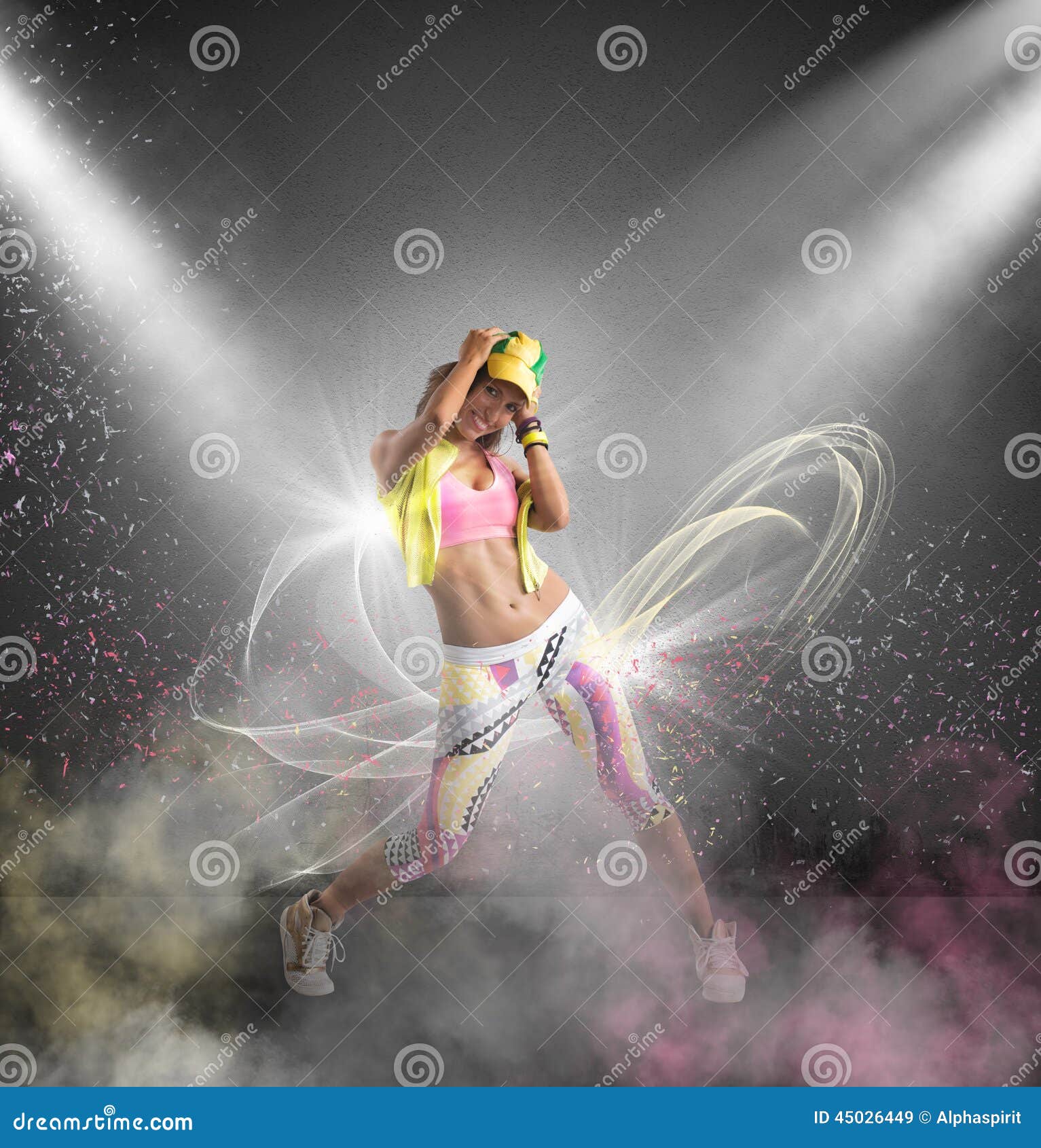 Modern dancer stock image. Image of performance, motion - 45026449