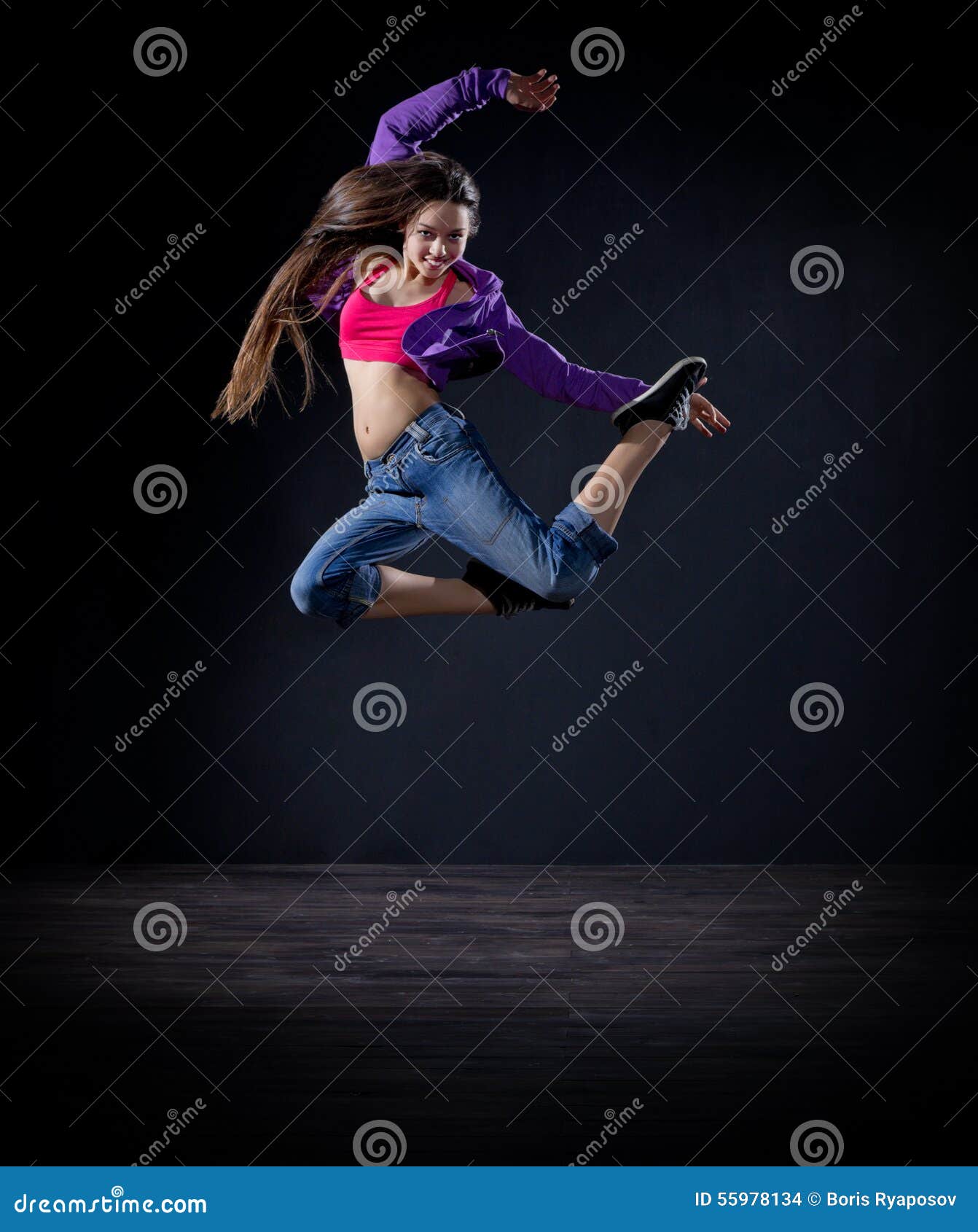Modern Dancer Girl (normal Ver) Stock Photo - Image of females, dancer ...
