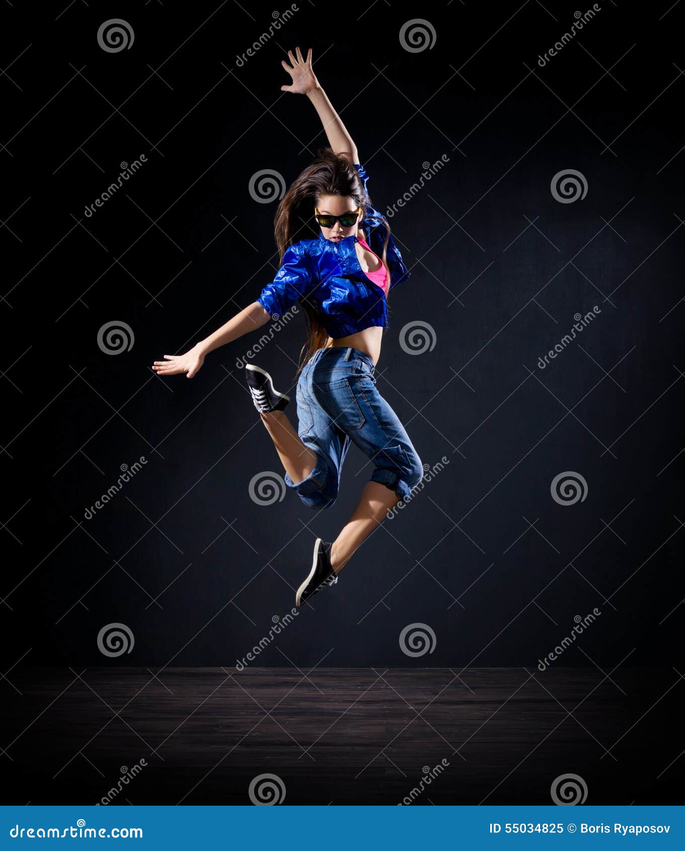 Modern Dancer (normal Version) Stock Image - Image of acrobat, flying ...