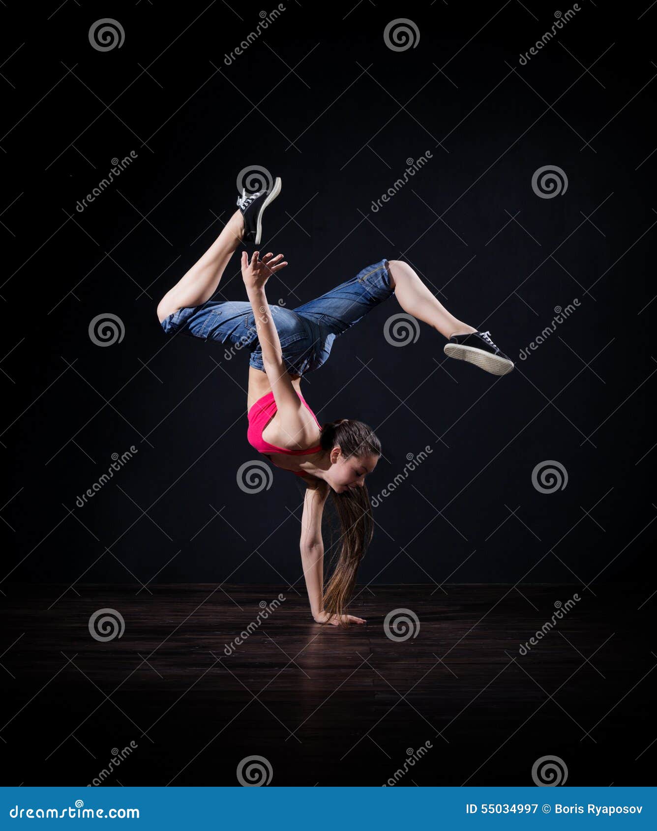 Modern Dancer (normal Version) Stock Image - Image of dark, fashion ...