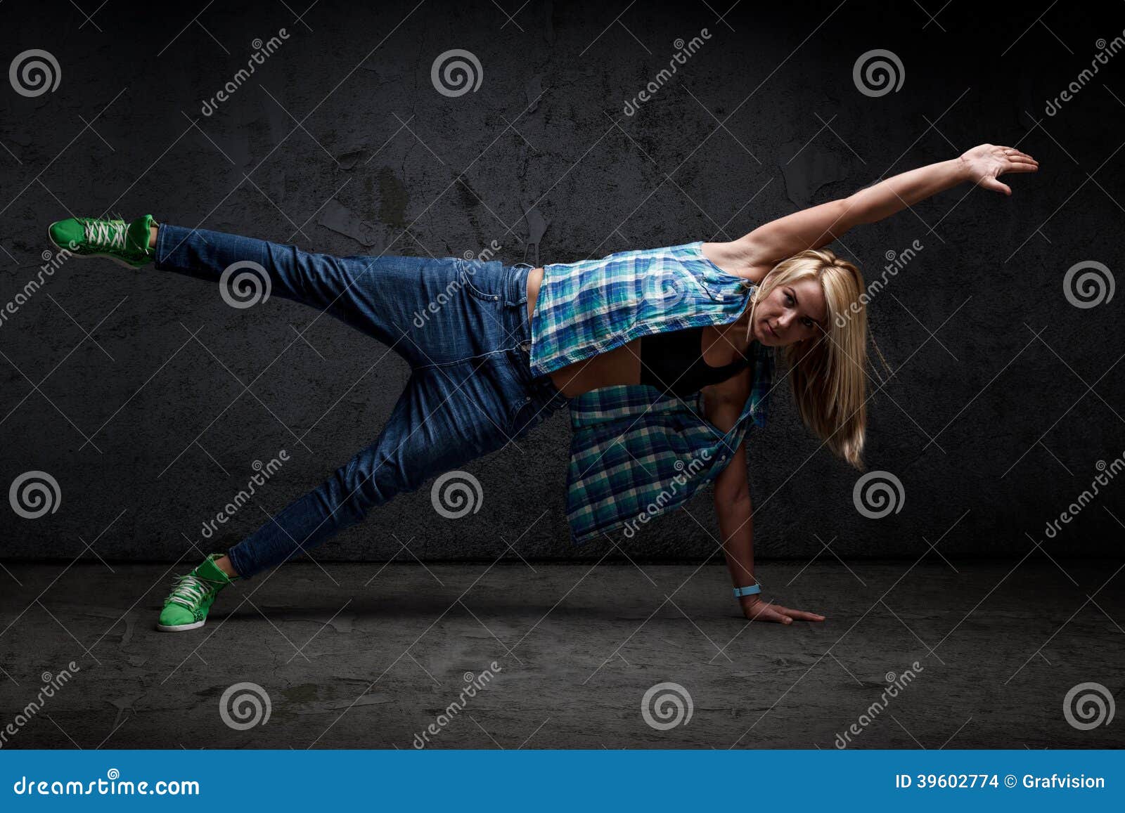Modern dancer stock photo. Image of studio, adult, color - 39602774