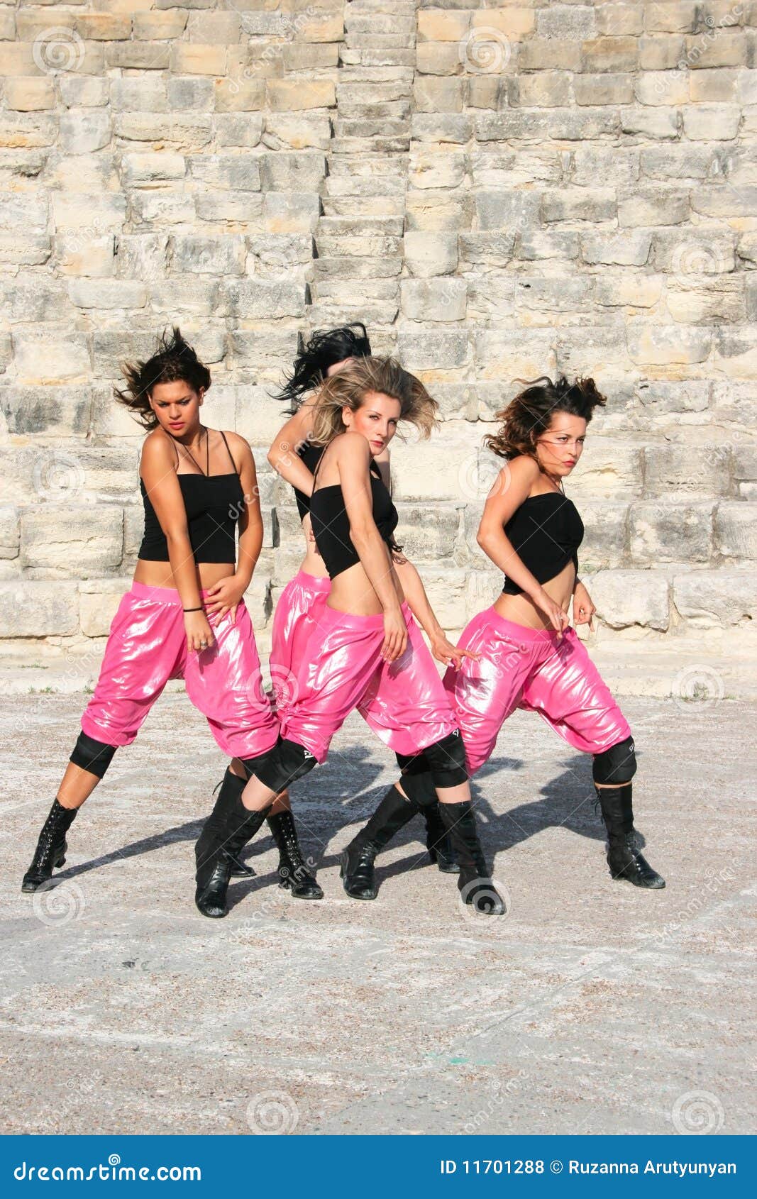 Modern dancers stock photo. Image of amphitheatre, attractive - 11701288