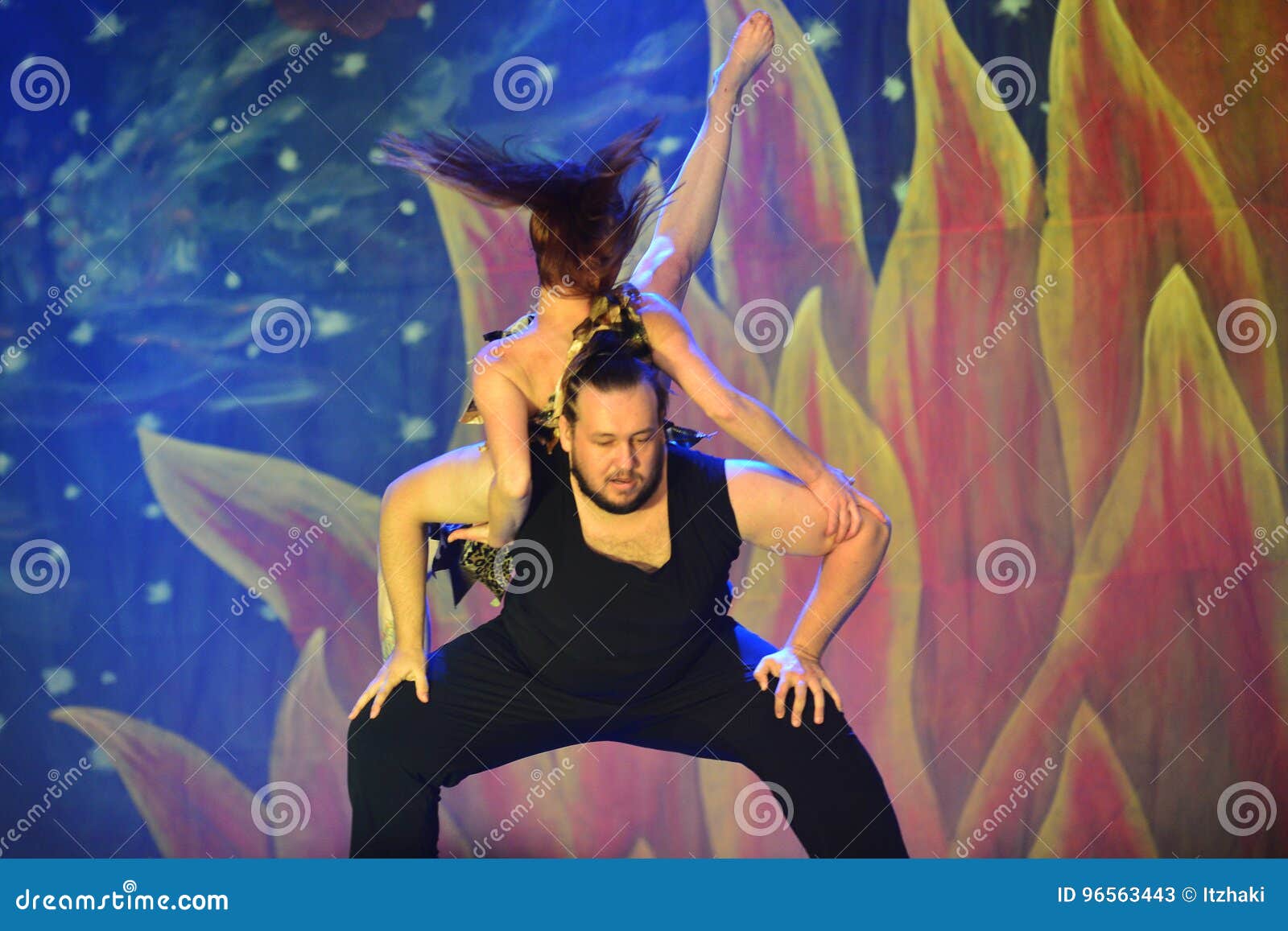 Modern dancers editorial stock photo. Image of classical - 96563443