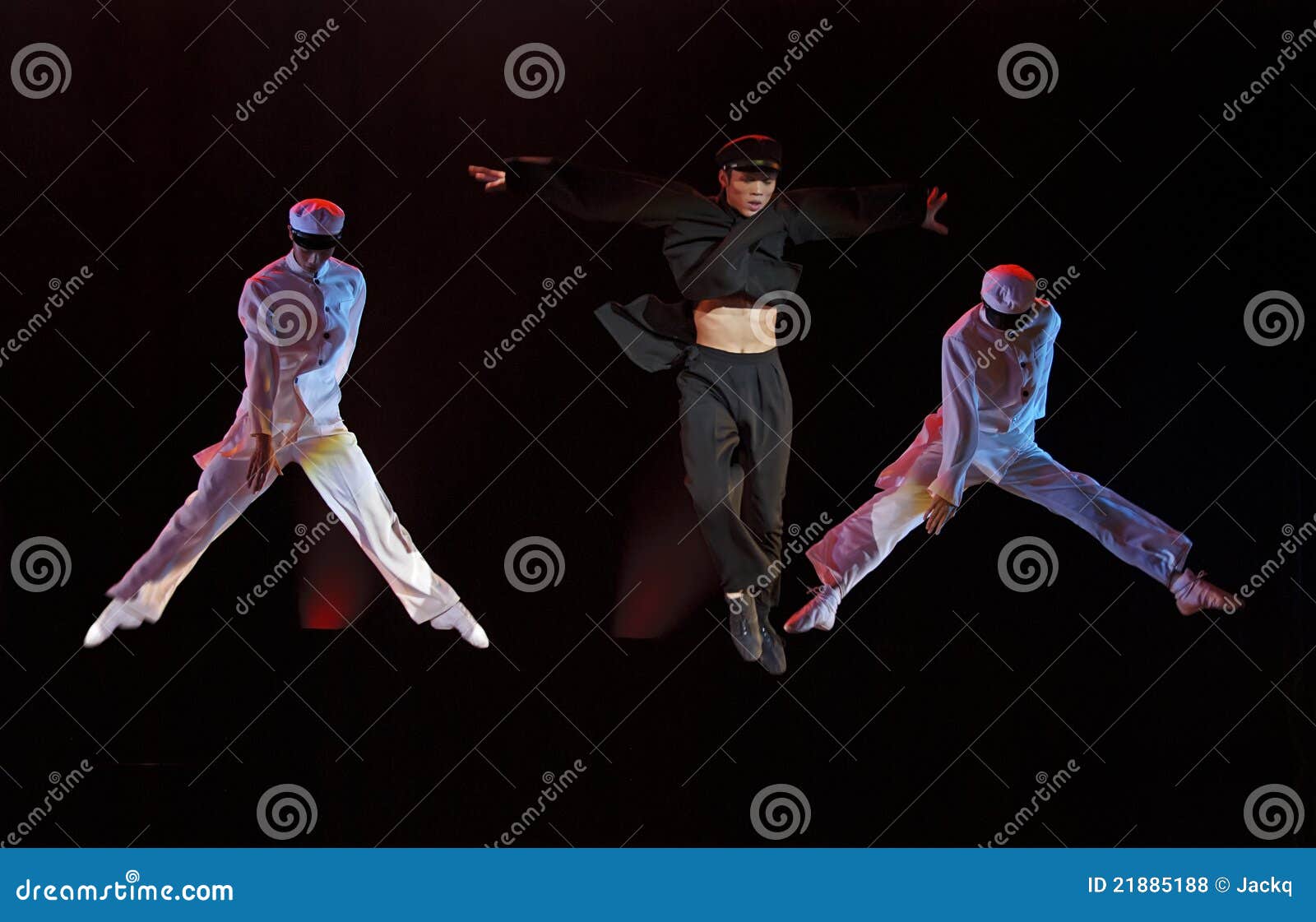 Modern Dancers Perform on Stage Editorial Stock Photo - Image of ...