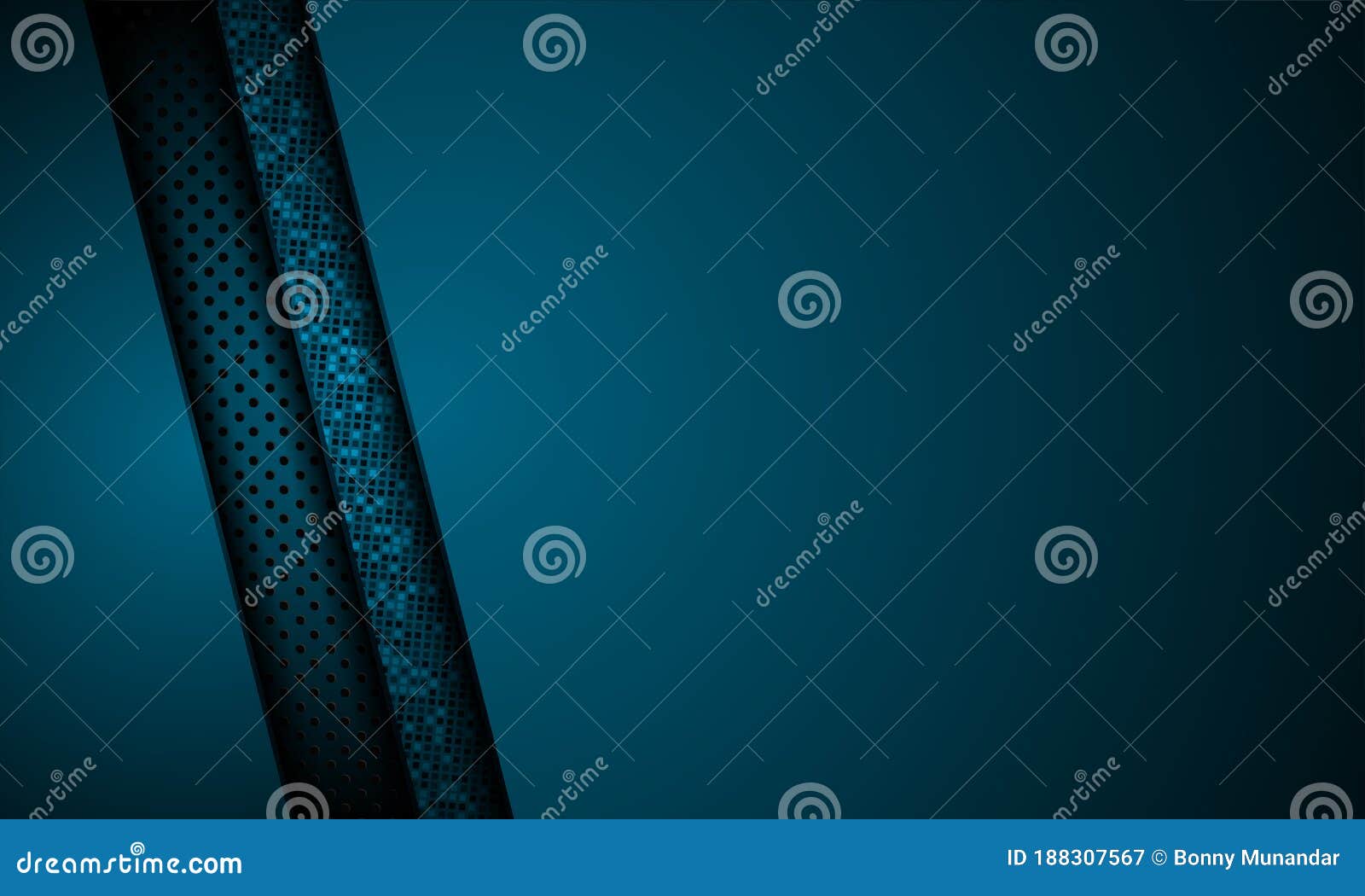 Modern Dark Background with Solid Blue Lines Stock Vector ...