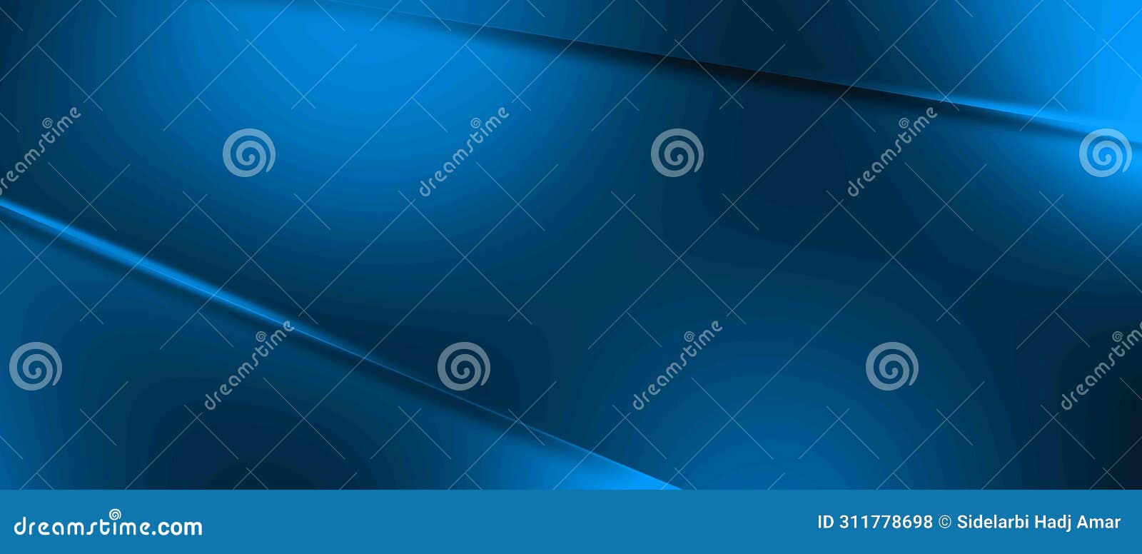 Modern Dark Blue Tech Background. Digital Technology Stock Illustration ...