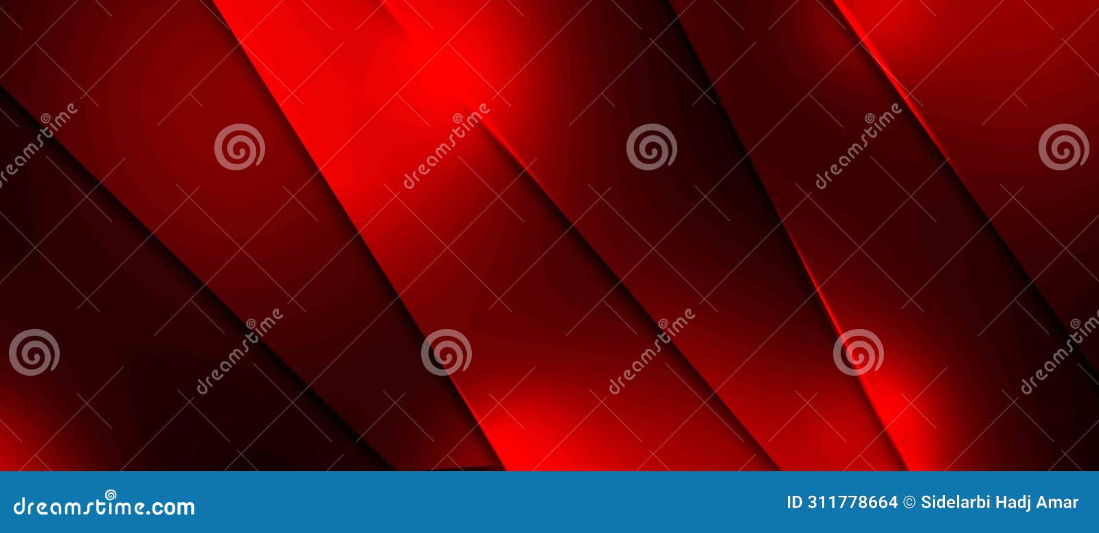 Modern Dark Red Tech Background. Digital Technology Stock Illustration ...